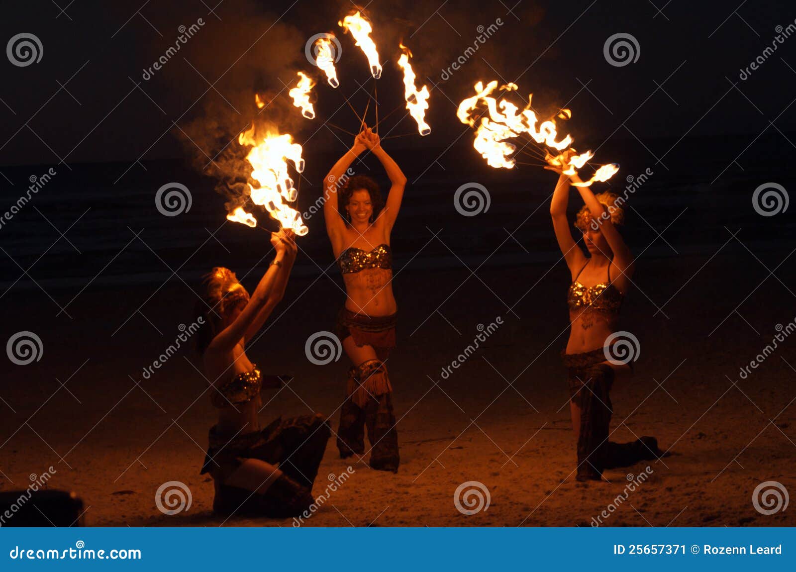 Fire twirling editorial photo. Image of beach, spirit - 25657371