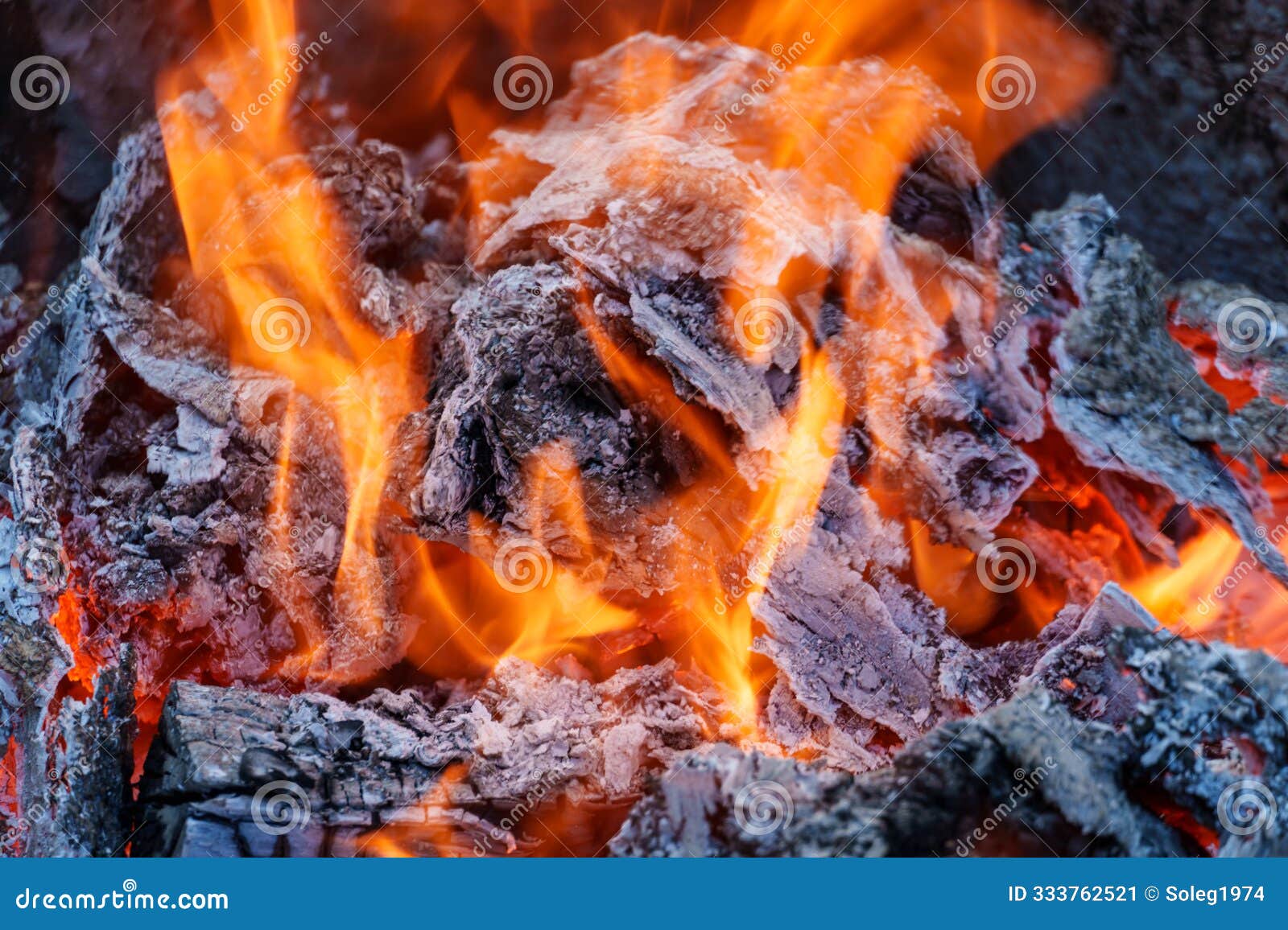 Fire Up Close, Burning Wood, Burning Flames Stock Image - Image of ...