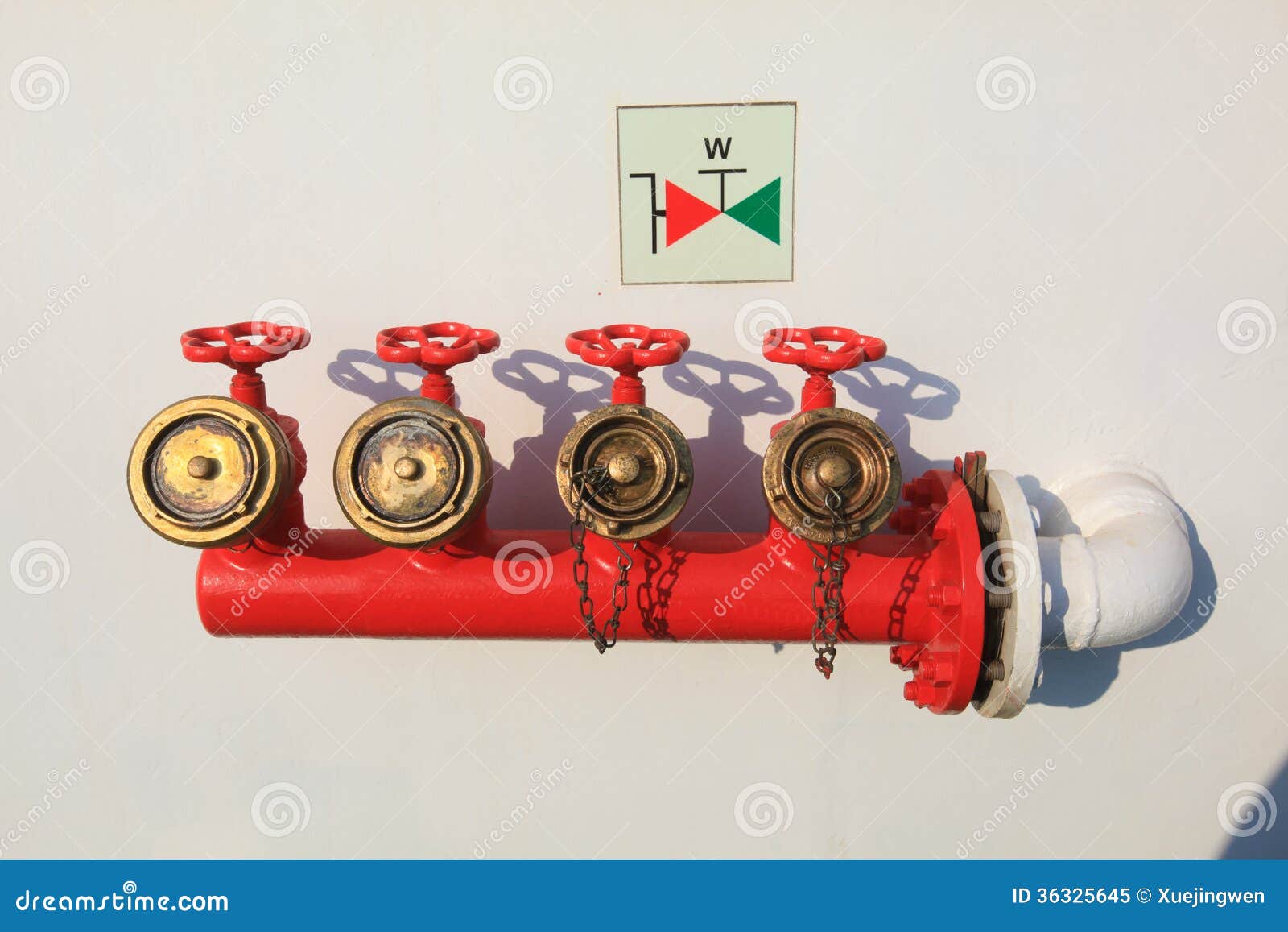 Fire Valves Royalty-Free Stock Image | CartoonDealer.com #33549700