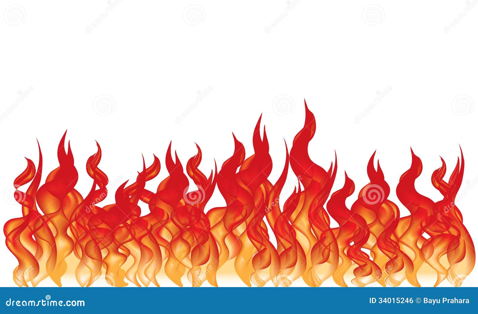 Fire stock vector. Illustration of power, isolated, fiery - 34015246