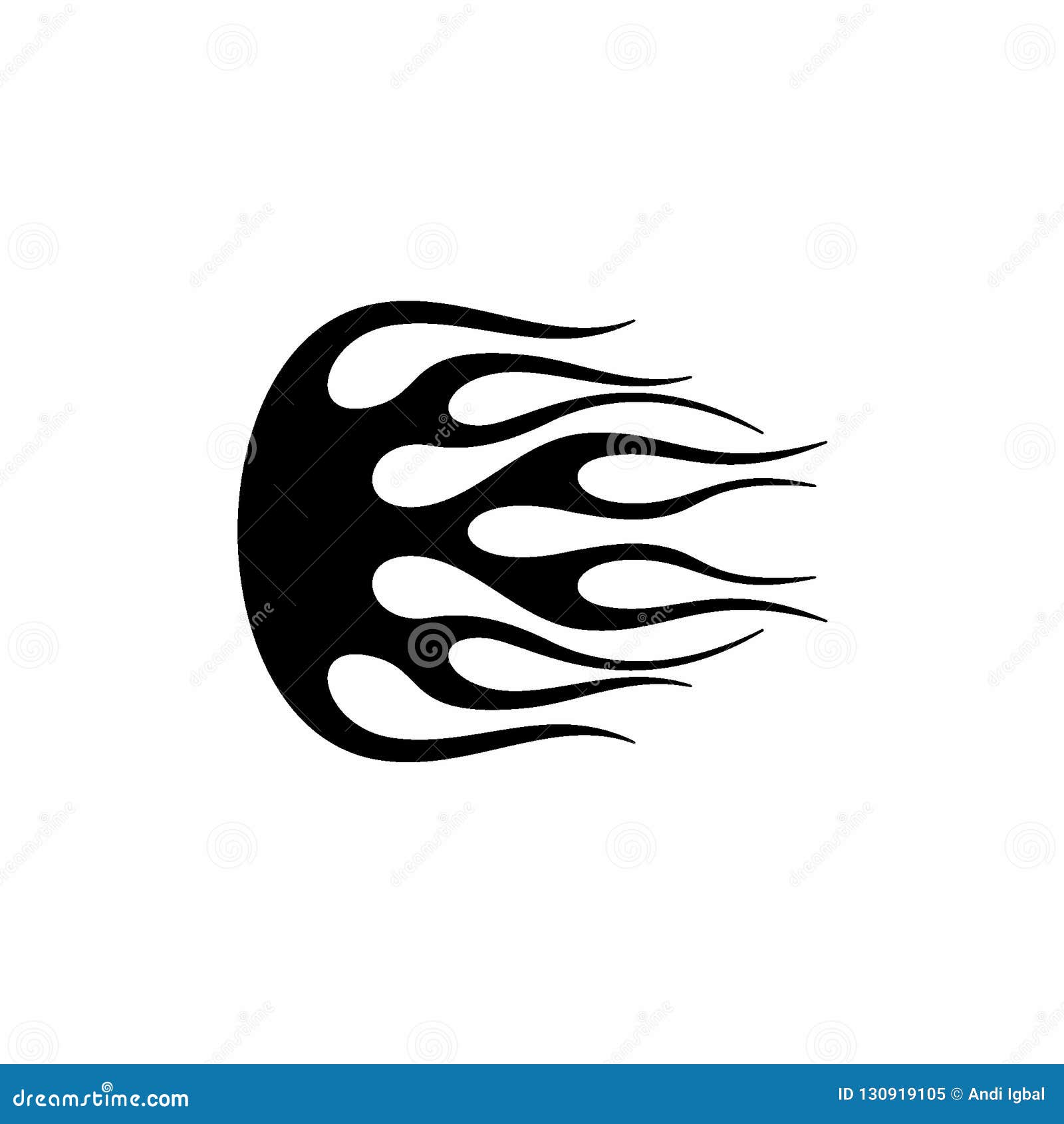 Fire Vector Illustration, Flame Vector, Fire Background Design Concept ...