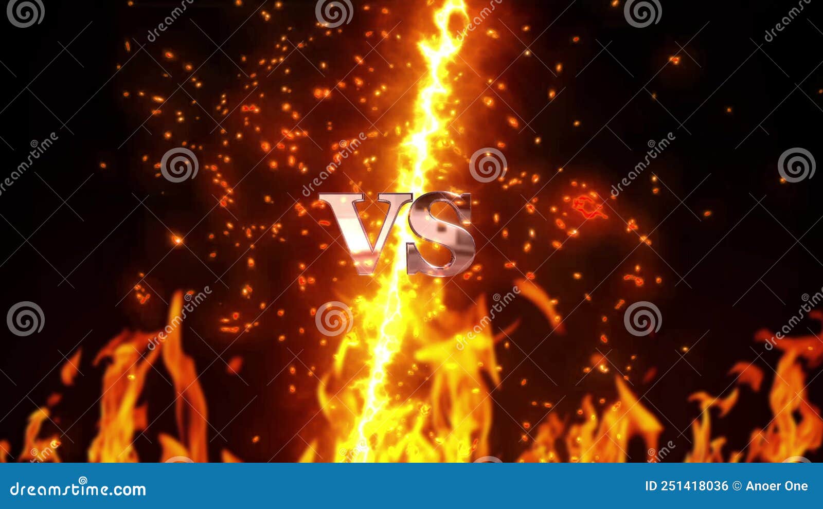Fire Versus Interface Background Loop Animation Stock Footage - Video ...