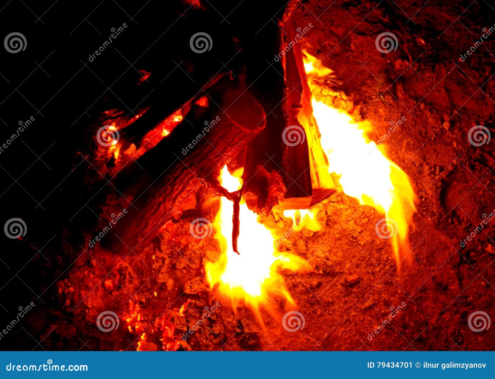 Fire stock image. Image of fire, bright, thefire, nice - 79434701