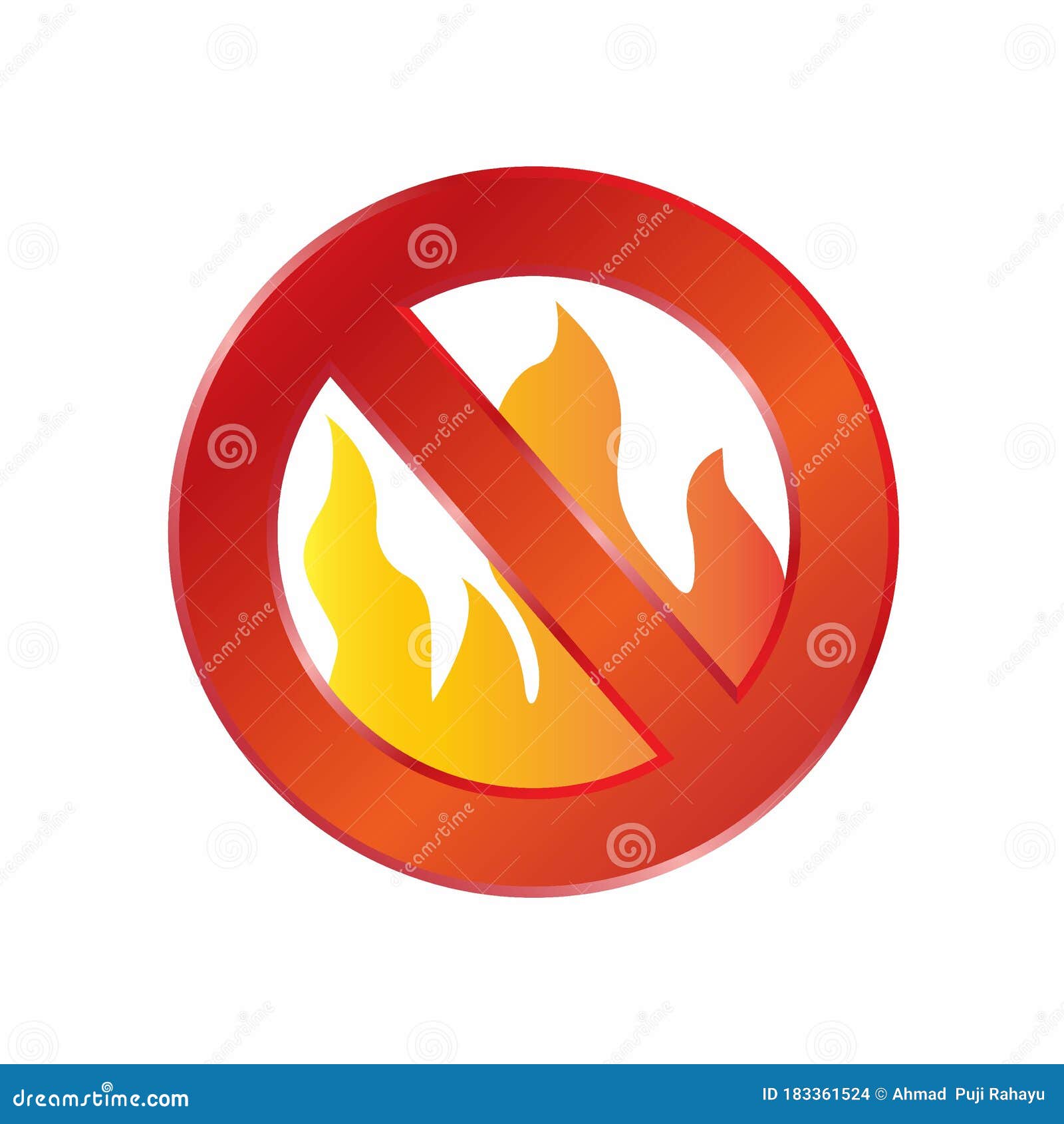Fire Warning Logo Design - Vector Stock Vector - Illustration of shape ...