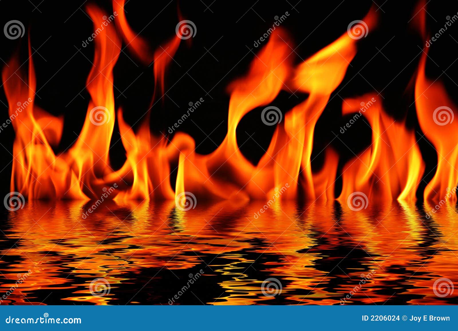 Fire and water stock photo. Image of yellow, flames, fire - 2206024