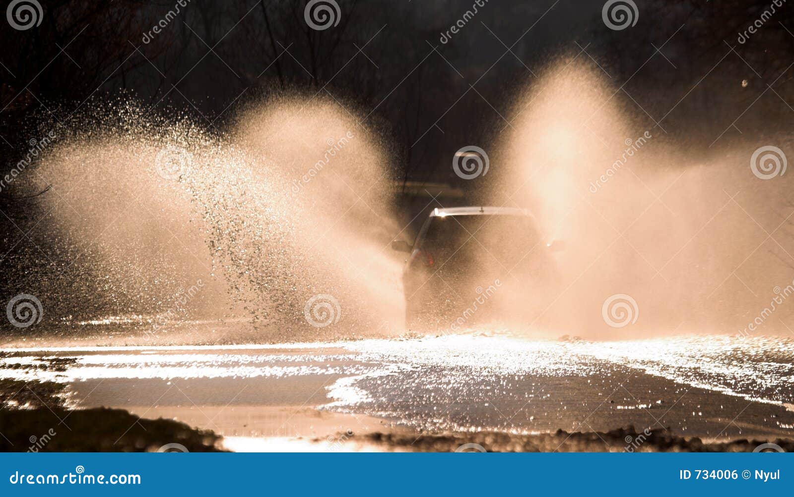 Through Fire And Water 5. Royalty Free Stock Image - Image: 734006