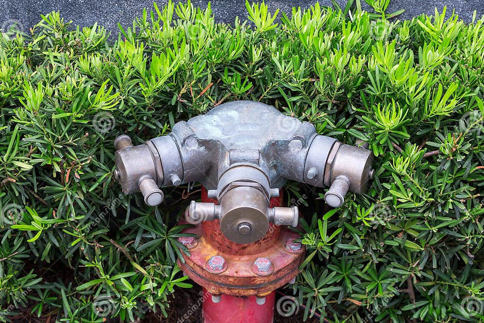 Fire water faucet. stock photo. Image of fire, construction - 274260494