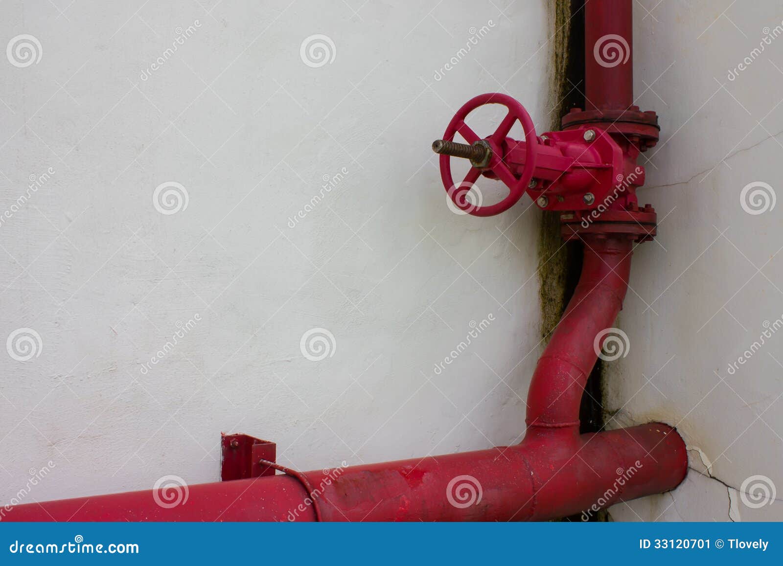 Fire water pipe stock image. Image of building, hose - 33120701