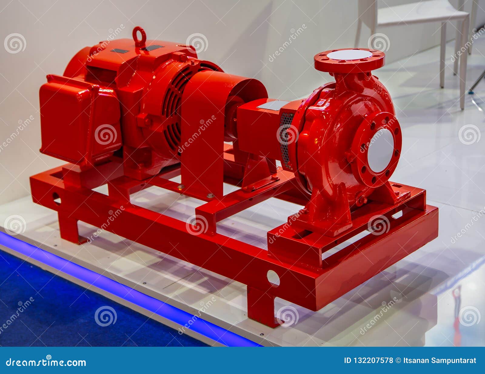 Fire water pump stock photo. Image of fireman, pump - 132207578