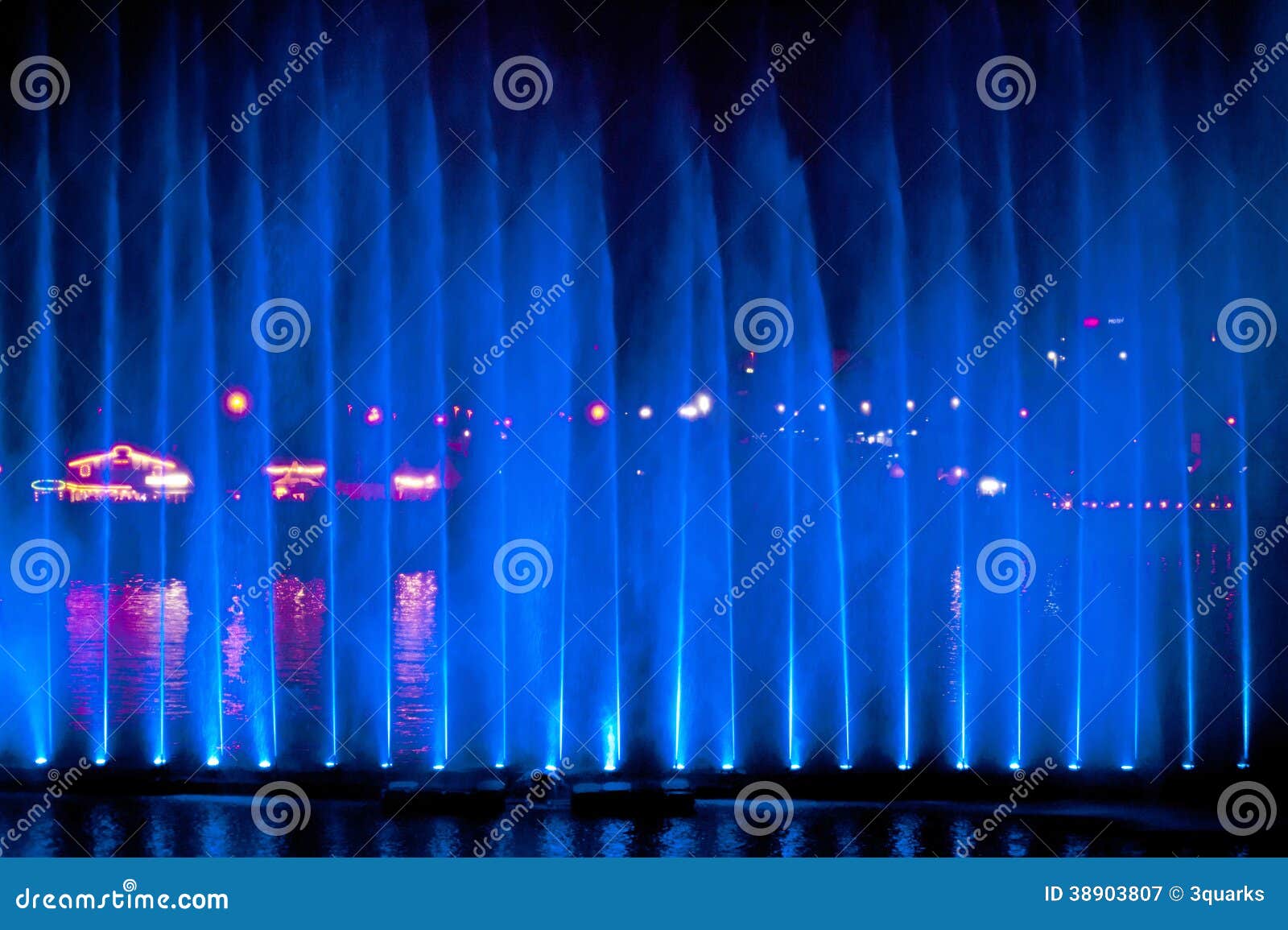 Fire and Water Show stock image. Image of multimedia - 38903807