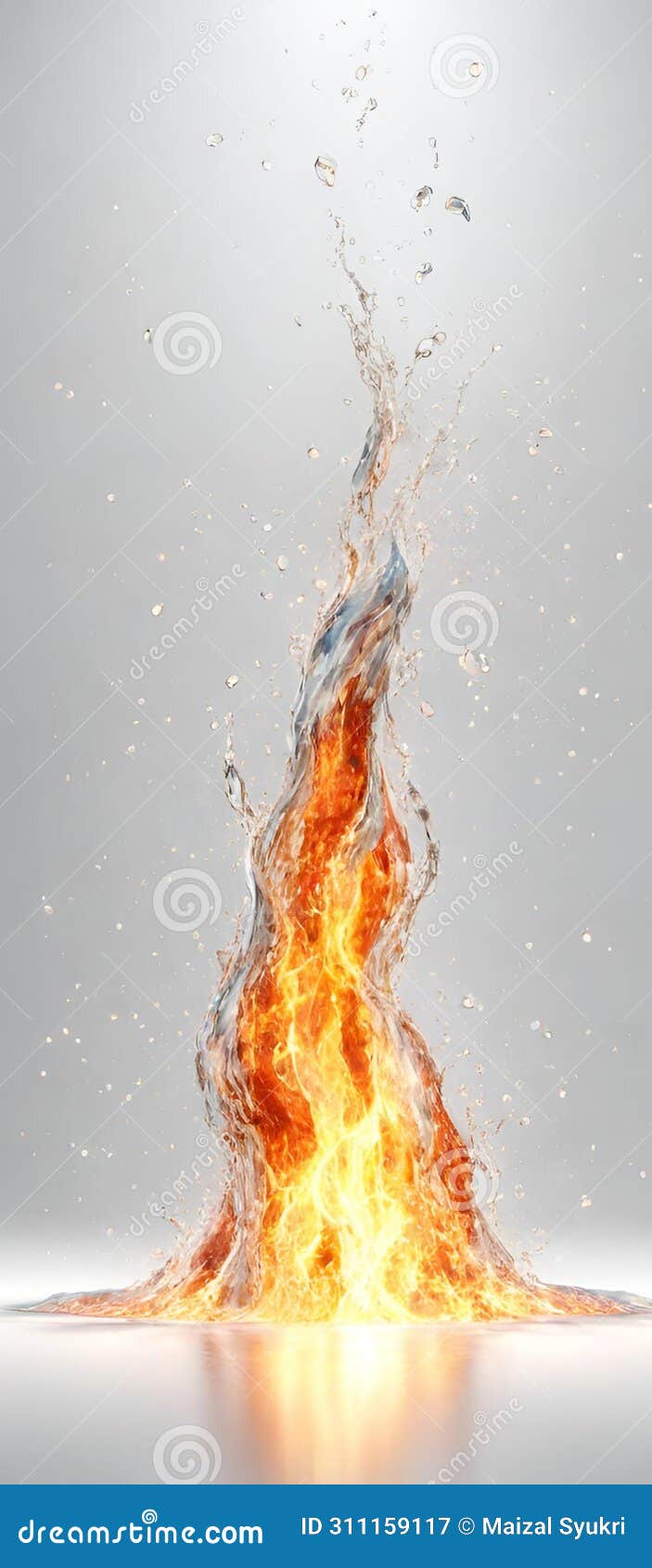 When Fire and Water Work Together To Become a Powerful Storm Stock ...