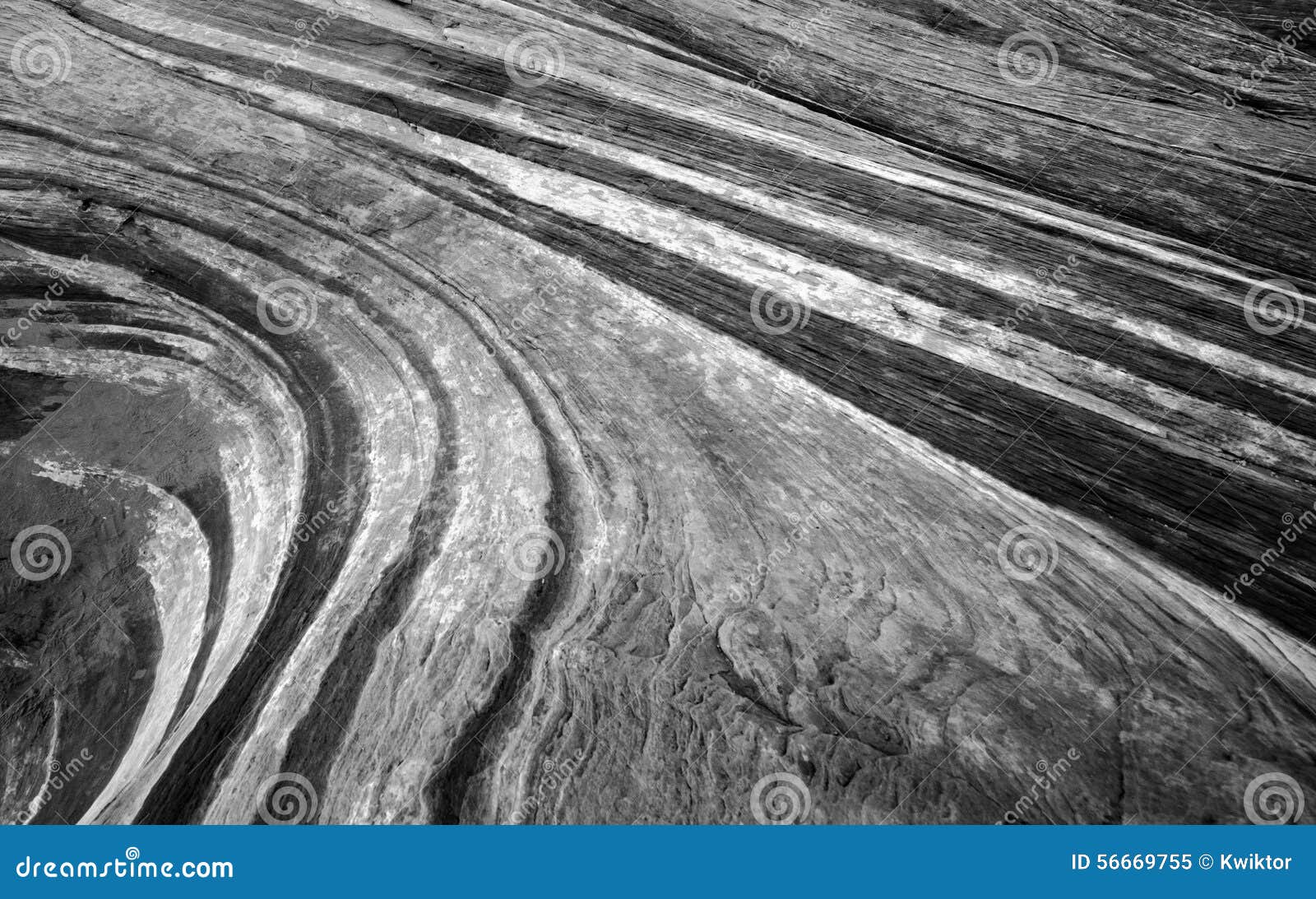 Fire Wave Black and White Rock Patterns Stock Image - Image of canyon ...