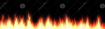 Fire web header / banner stock illustration. Illustration of burn - 5242833