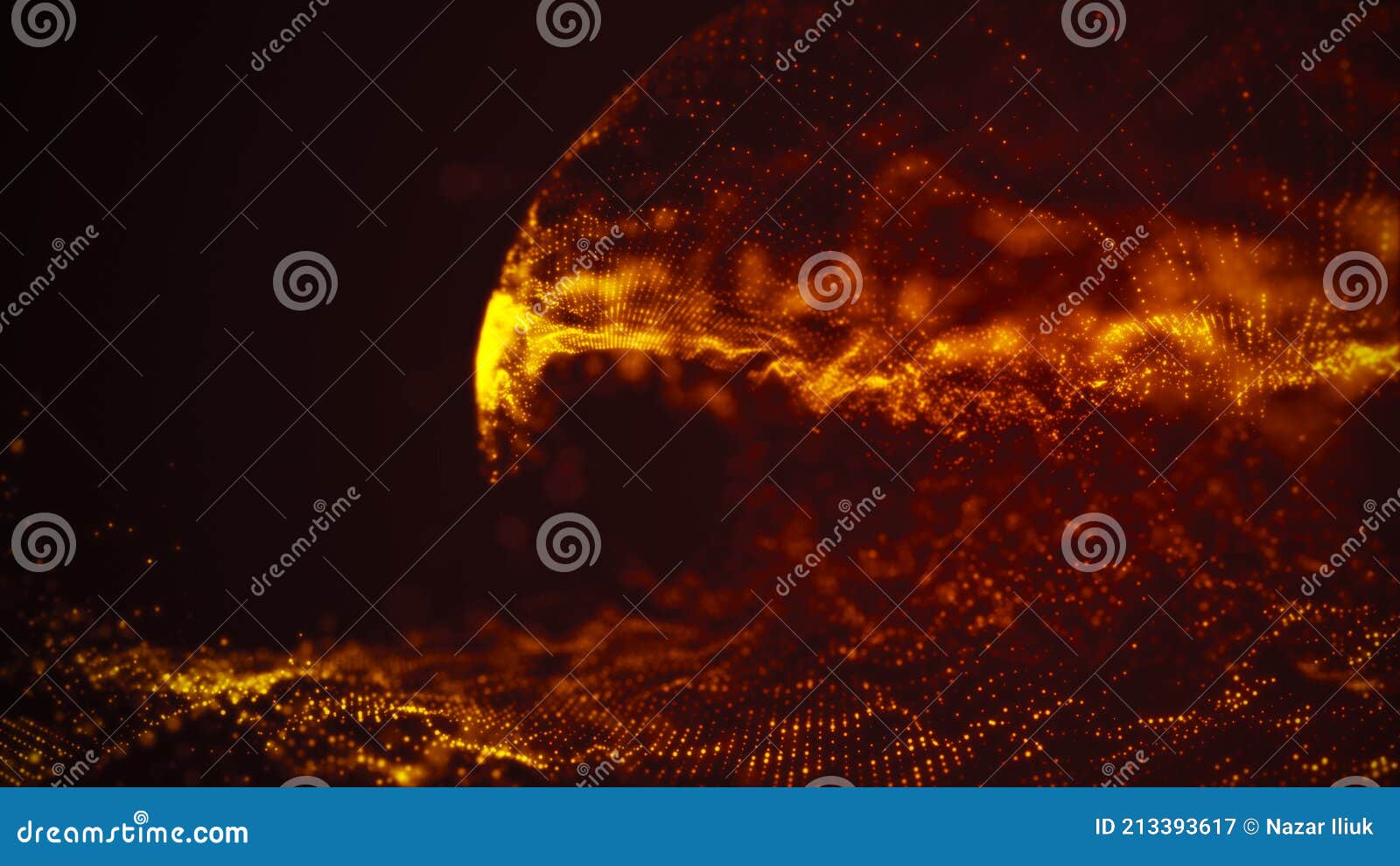 Fire Whirlwind. Dust Backgroung. Abstract Fire. 3D Rendering Stock ...