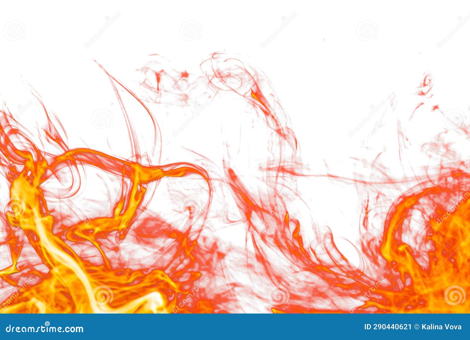 A Fire on the White Backgrounds Stock Image - Image of fire, fiery ...