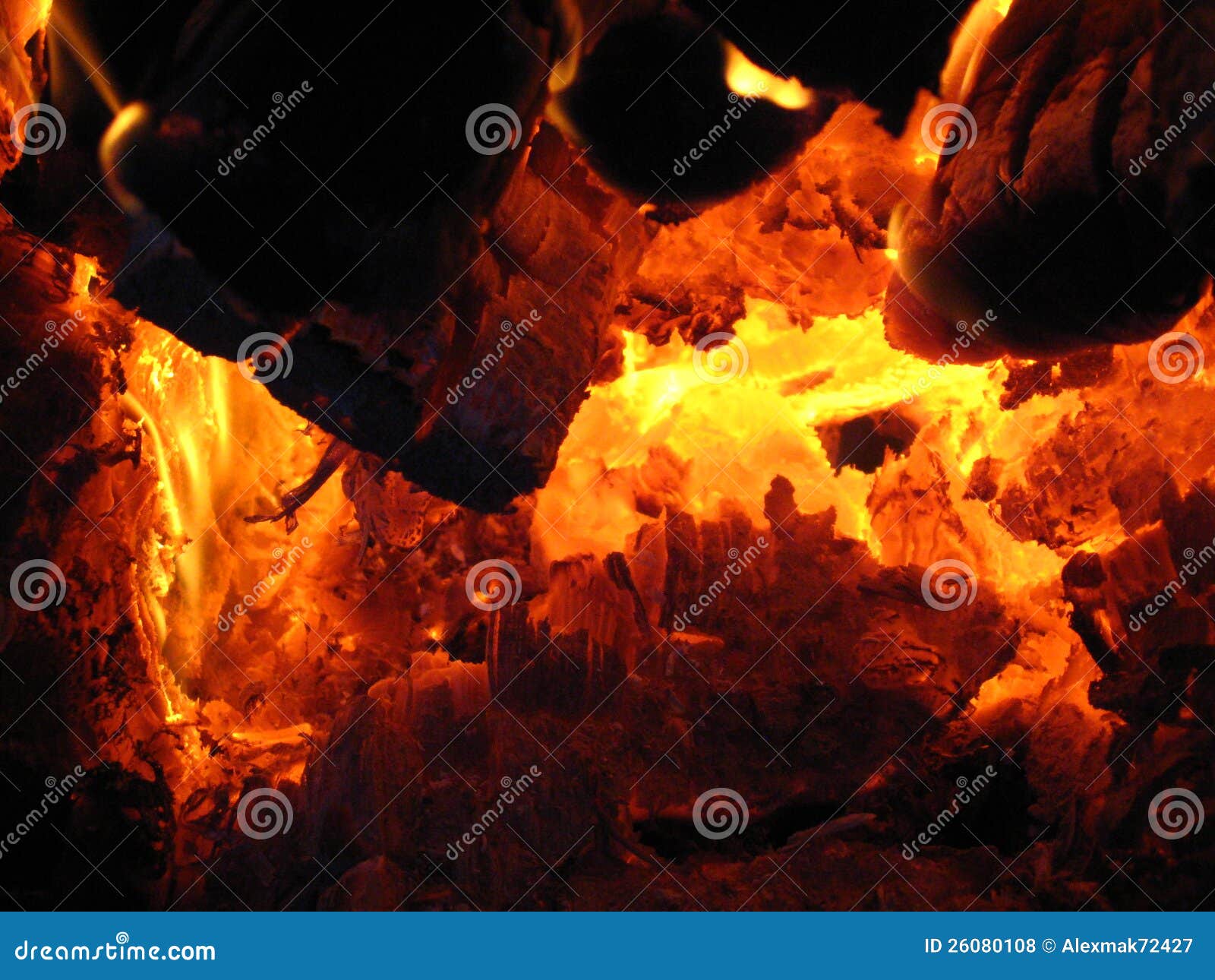 Fire Wood Burning in the Furnace Stock Photo - Image of fire ...