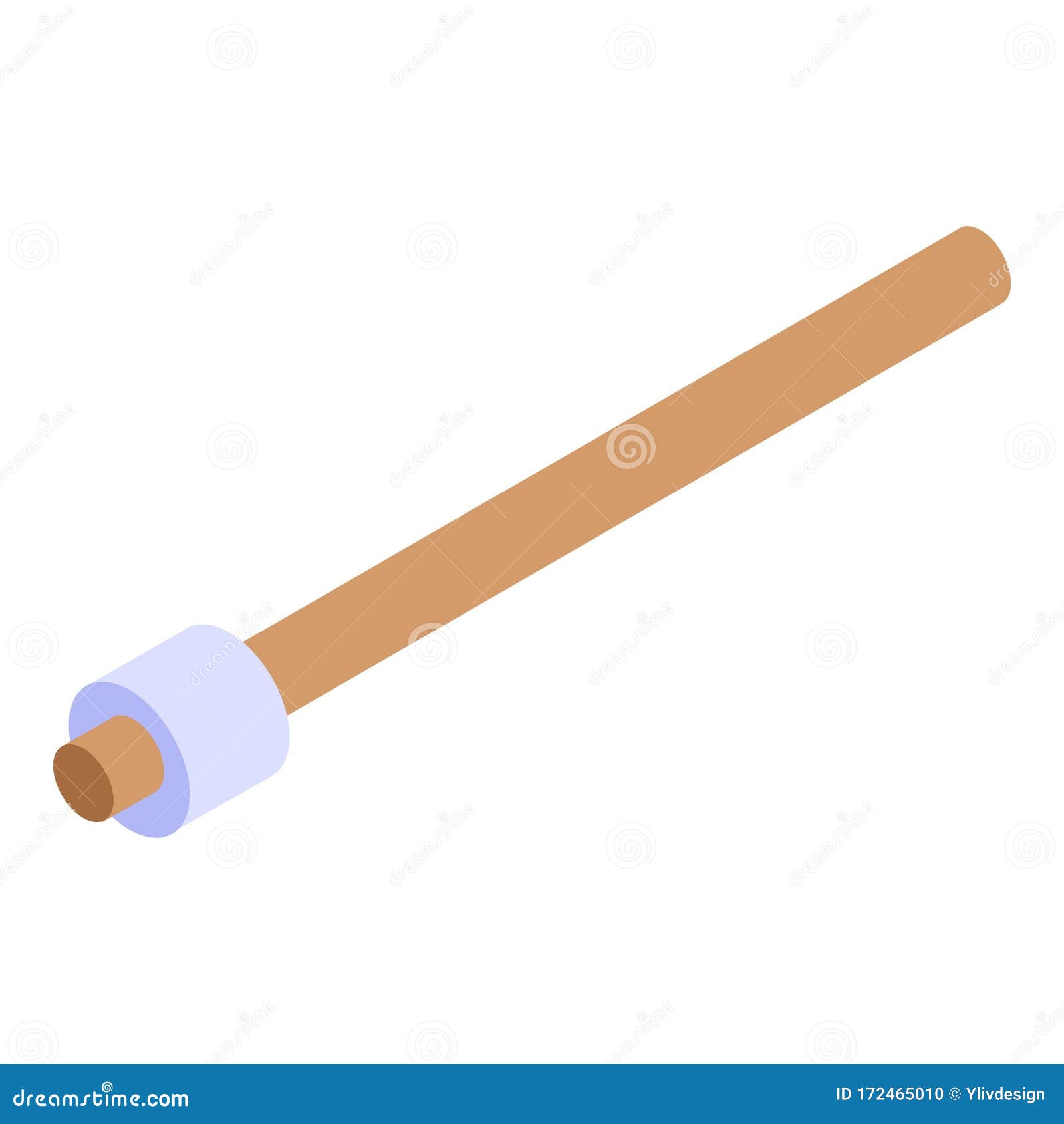 Fire Wood Stick Icon, Isometric Style Stock Vector - Illustration of ...