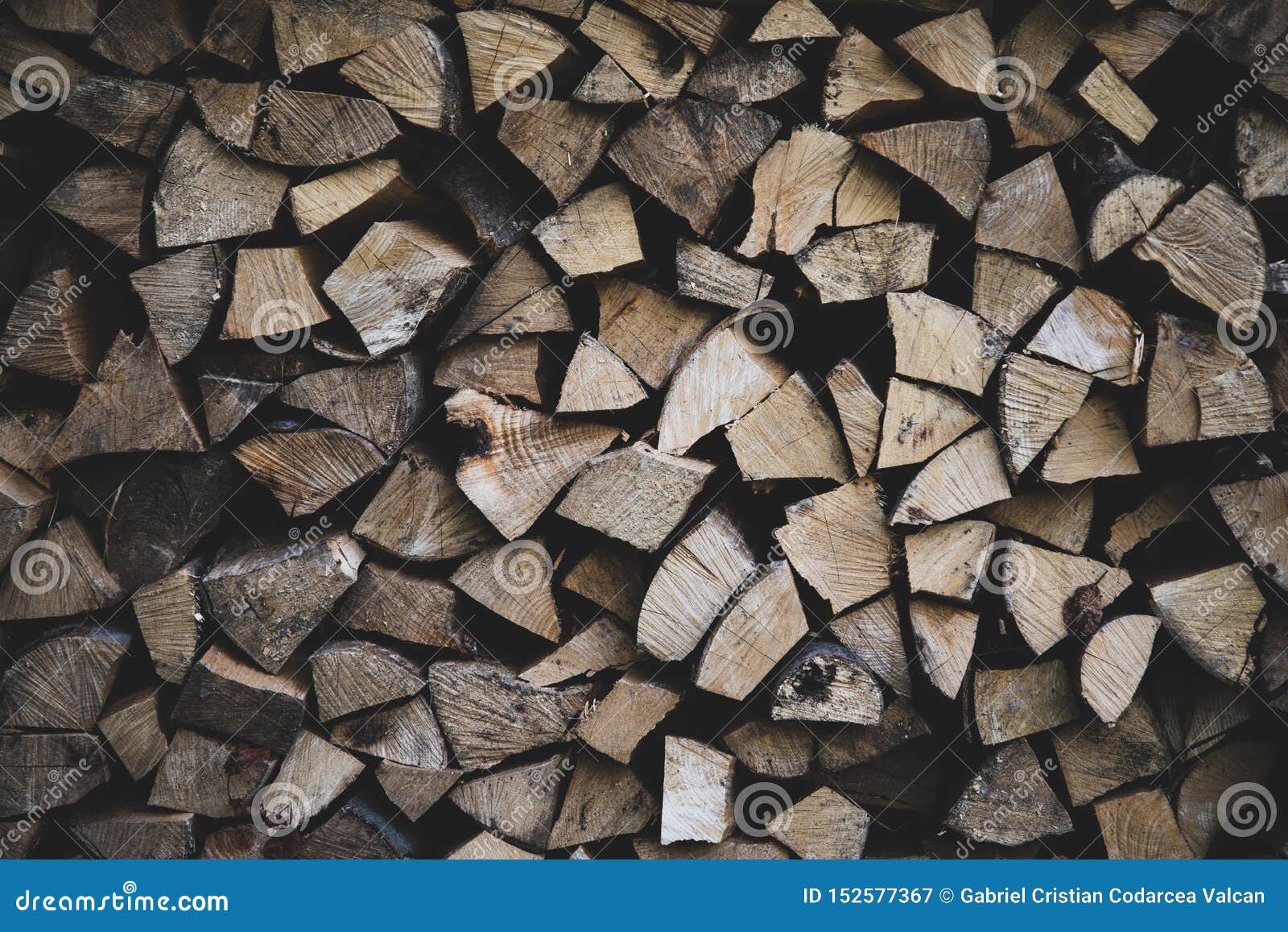 Fire Wooden Logs Front View Stock Image - Image of design, pile: 152577367