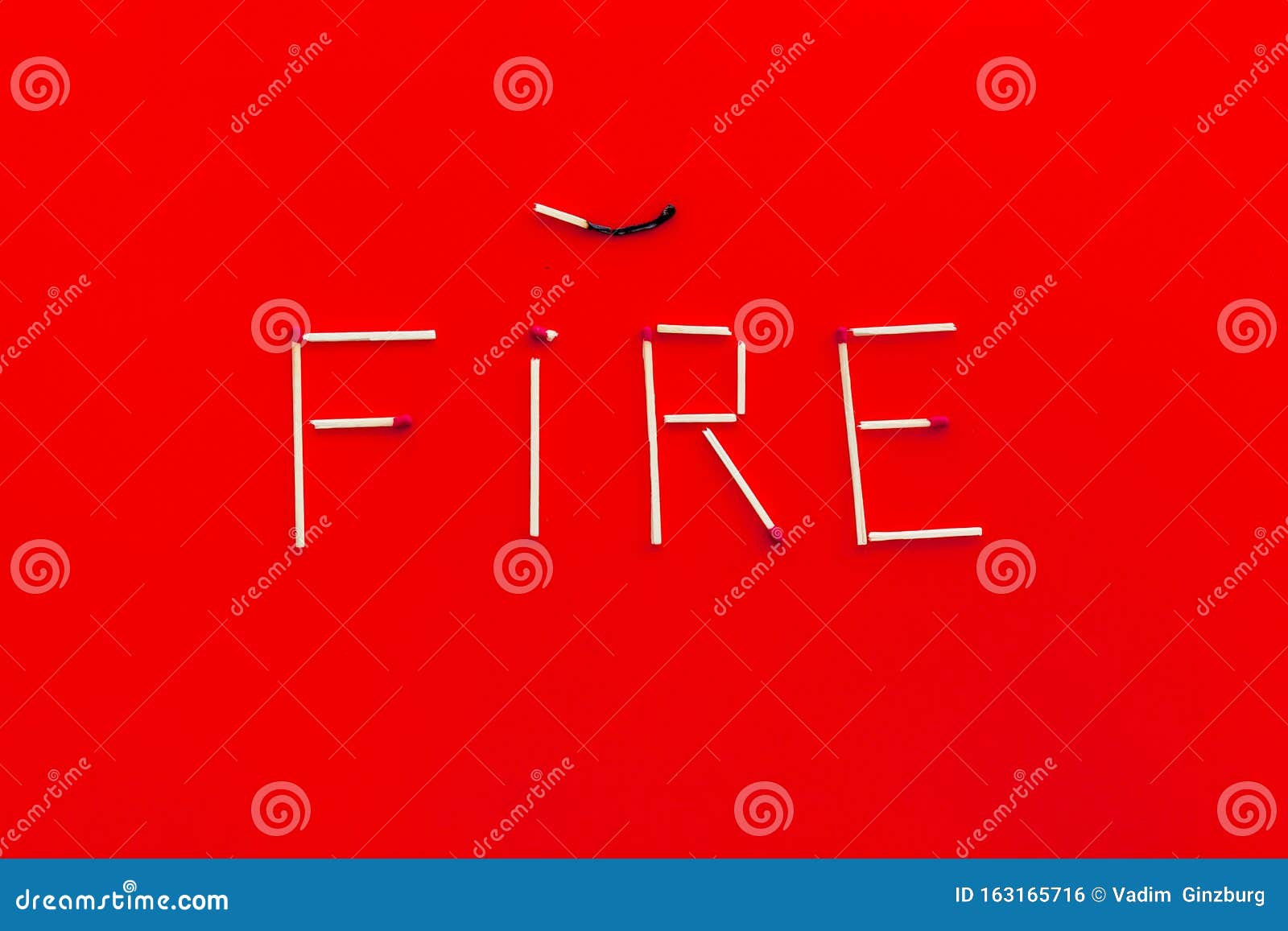 Fire In Word Stock Image | CartoonDealer.com #64472065