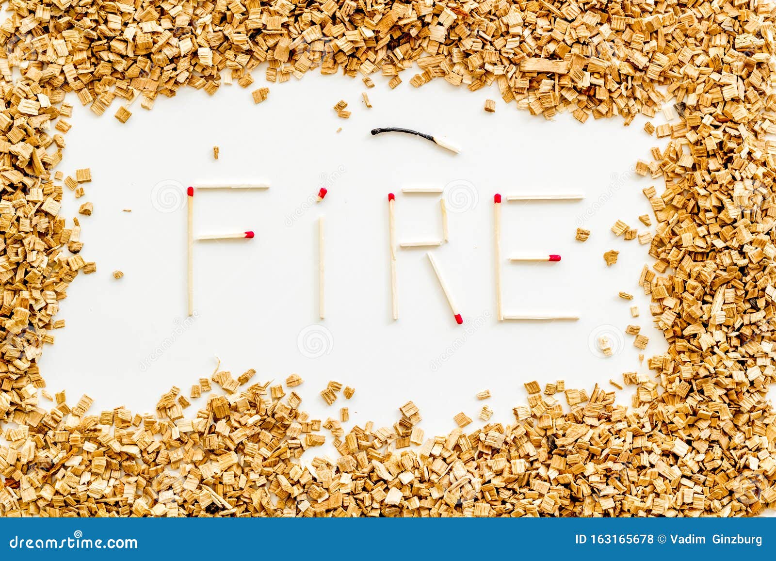 Fire In Word Stock Image | CartoonDealer.com #64472065