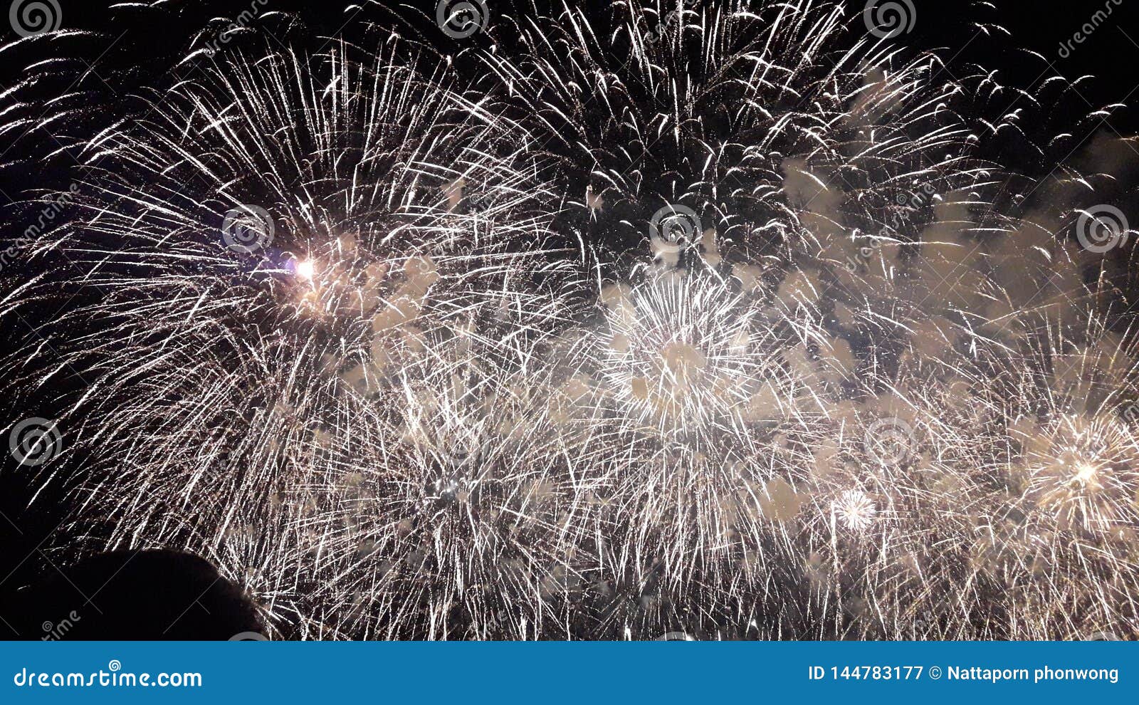 Fire work stock image. Image of cool, beautiful, fire - 144783177