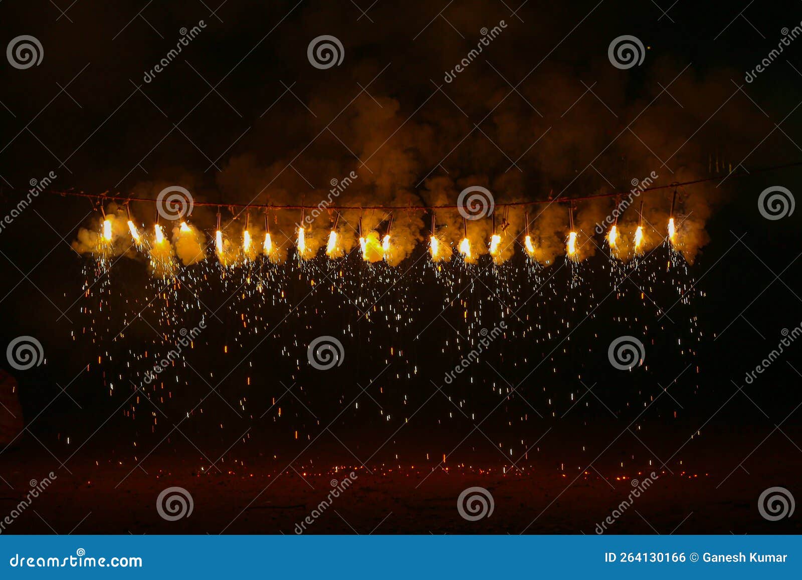 Fire Works - Diwali vedi stock photo. Image of produce - 264130166
