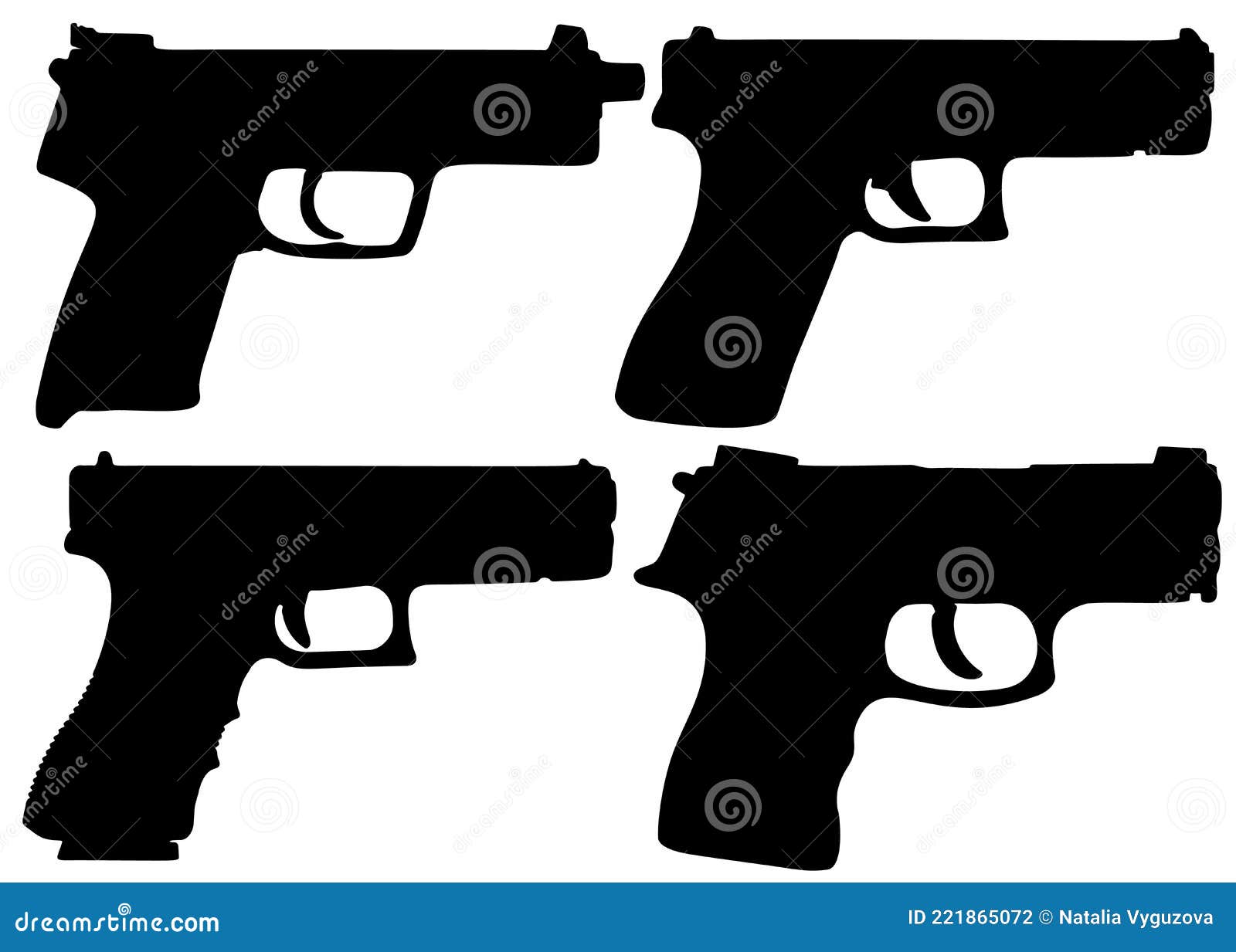 Firearm Included. Vector Image Stock Vector - Illustration of included ...