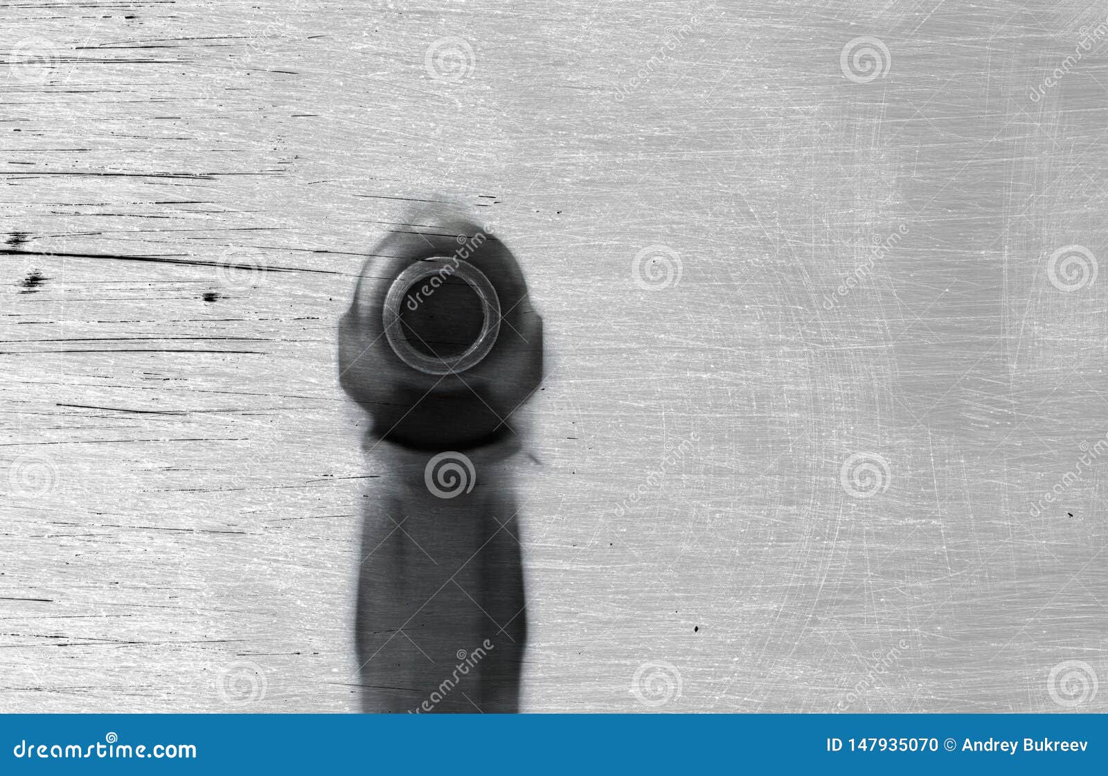Firearms Gun on a Background and Texture Stock Photo - Image of iron ...