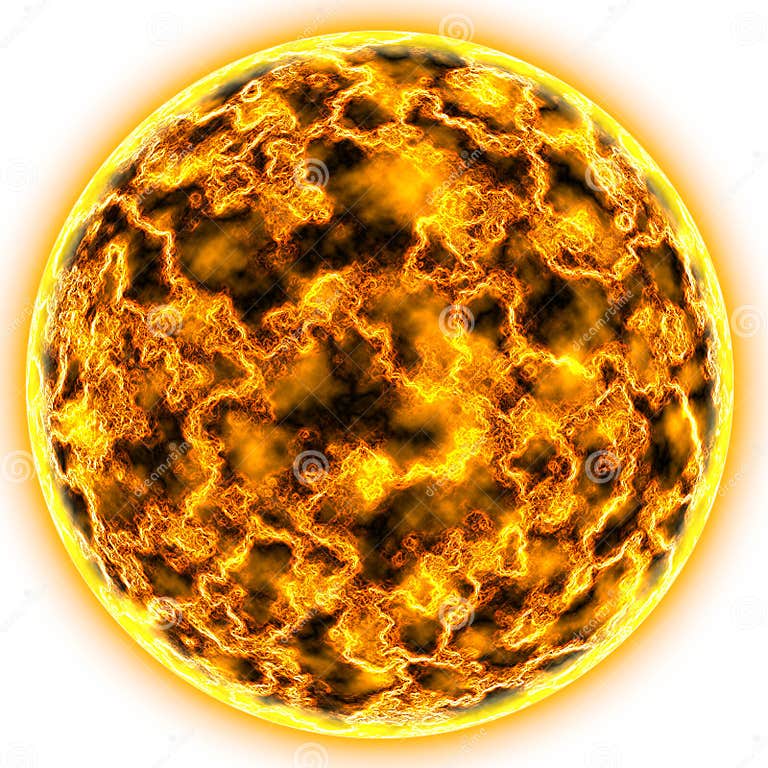 Fireball stock illustration. Illustration of bright, glowing - 5904949