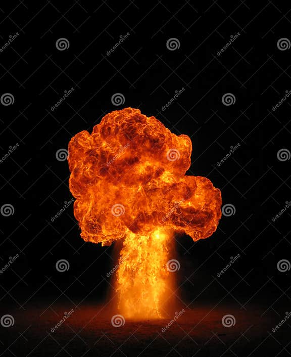Fireball stock photo. Image of yellow, fireball, explosion - 993876