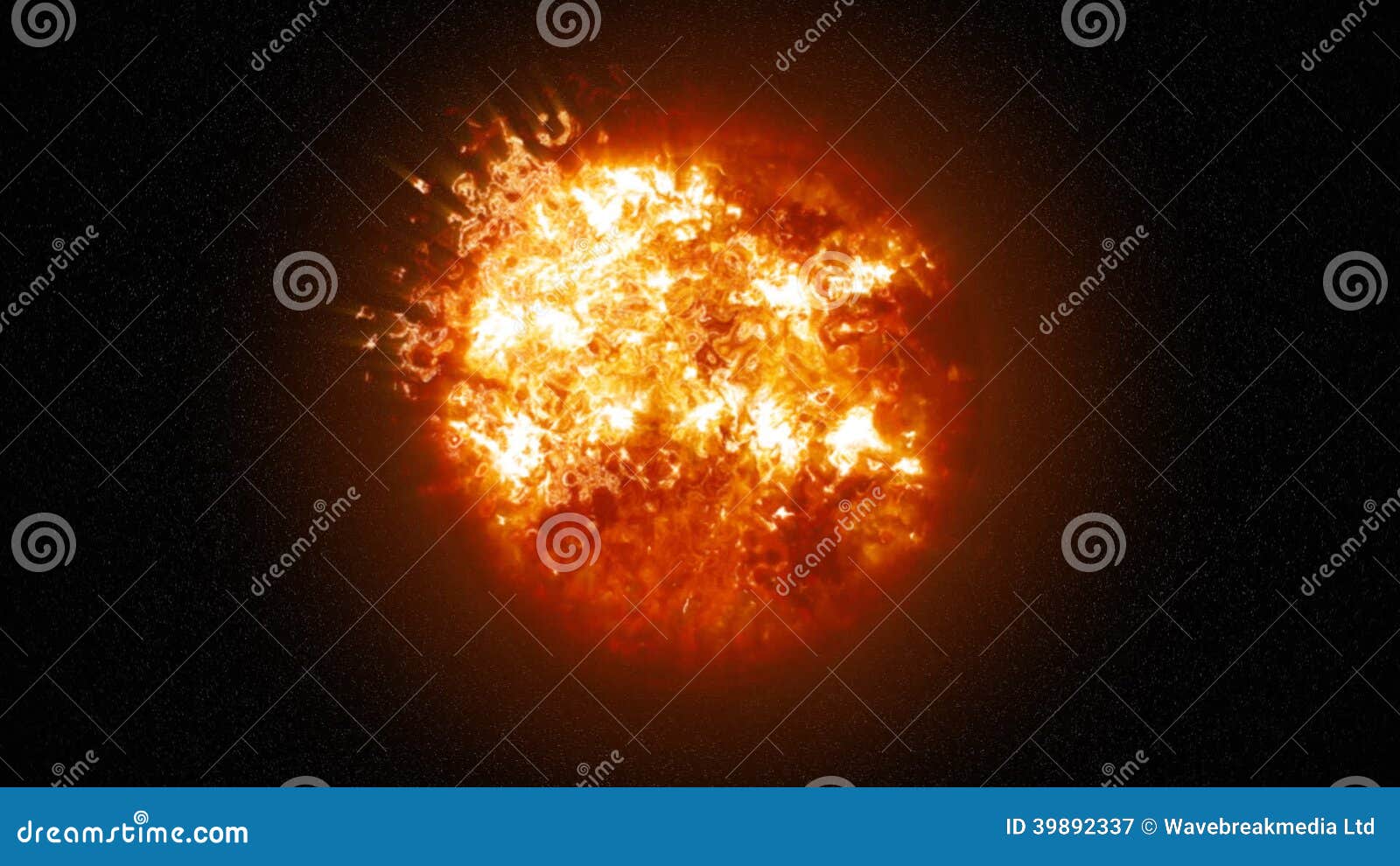 Fireball animation stock video. Video of energy, circle - 39892337