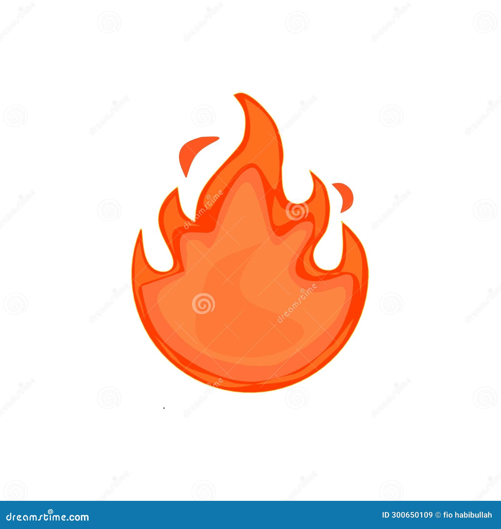 Fireball Illustration Vector Design Texture Stock Illustration ...