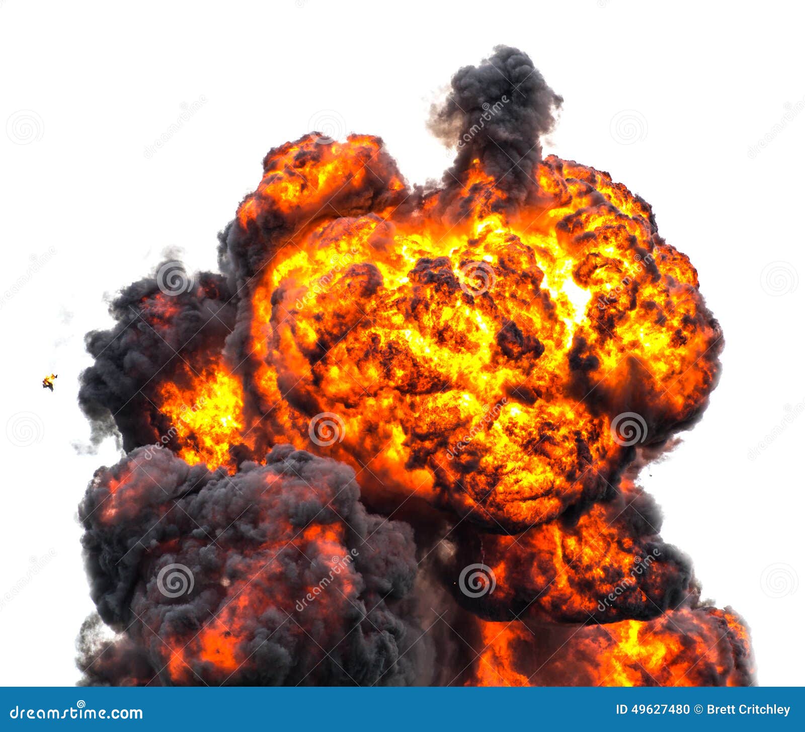 Explosion With Big Fireball 01 Royalty-Free Stock Photo | CartoonDealer ...