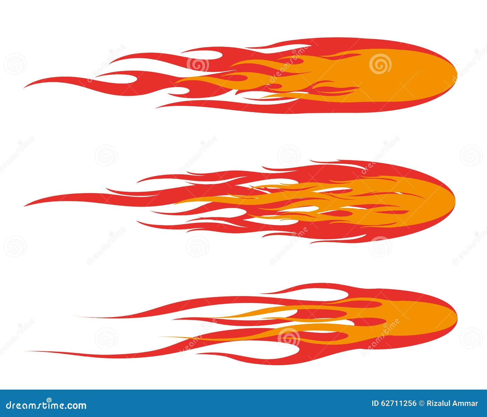 Fireball stock vector. Illustration of copy, flames, meteor - 62711256