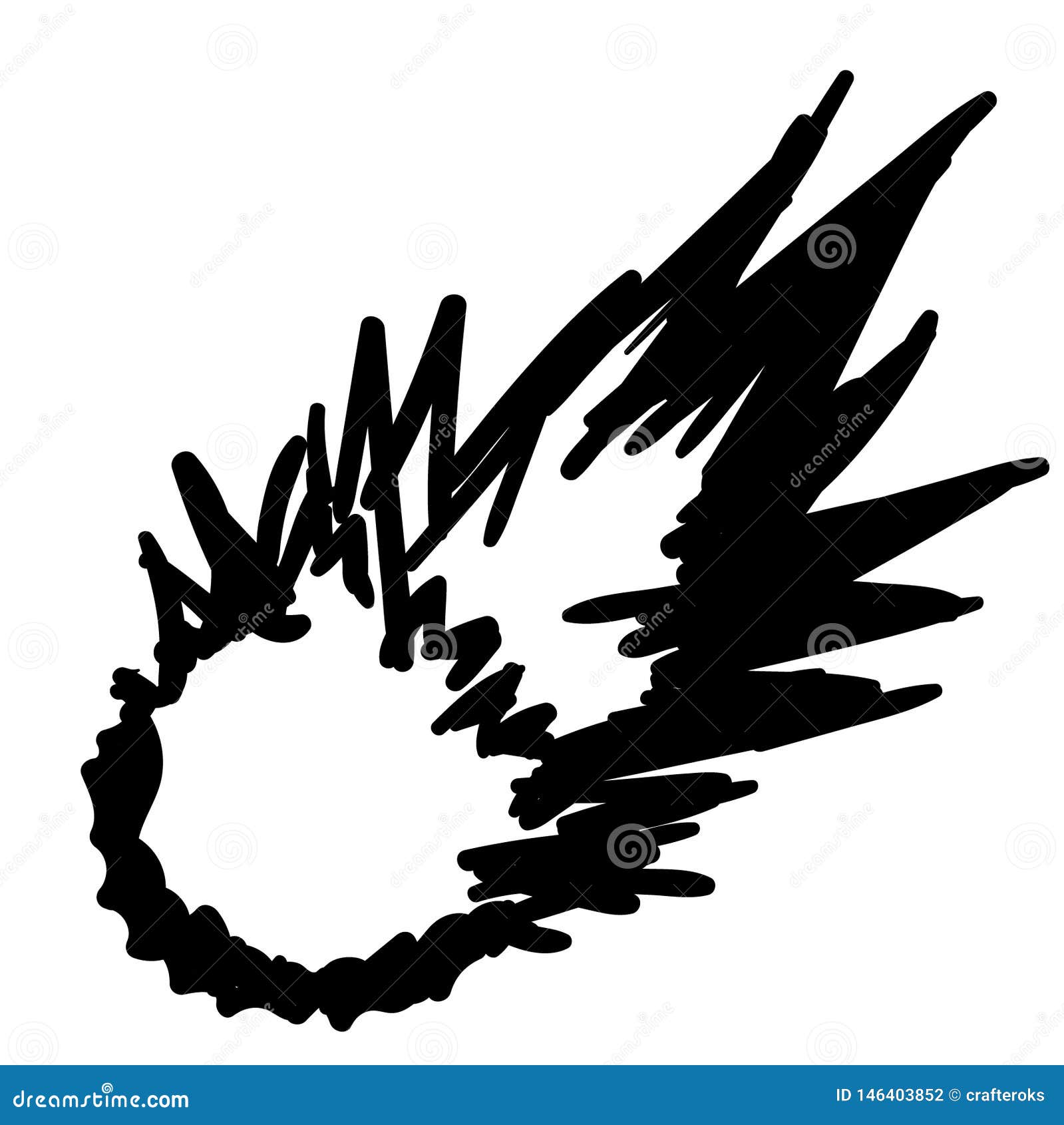 Fireball Vector Eps Illustration by Crafteroks Stock Vector ...