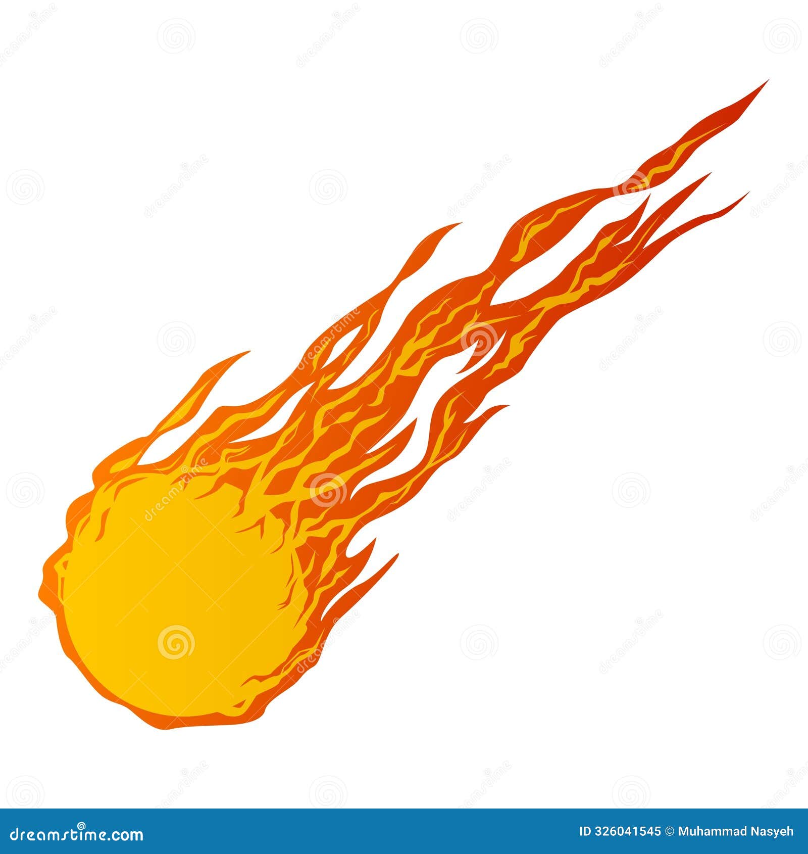 Fireball stock illustration. Illustration of accelerated - 326041545