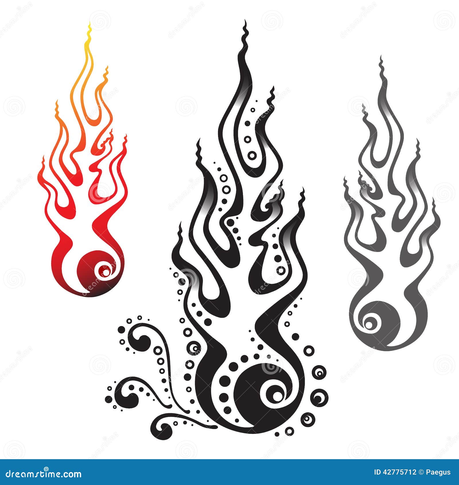 Fireballs stock illustration. Illustration of lighting - 42775712