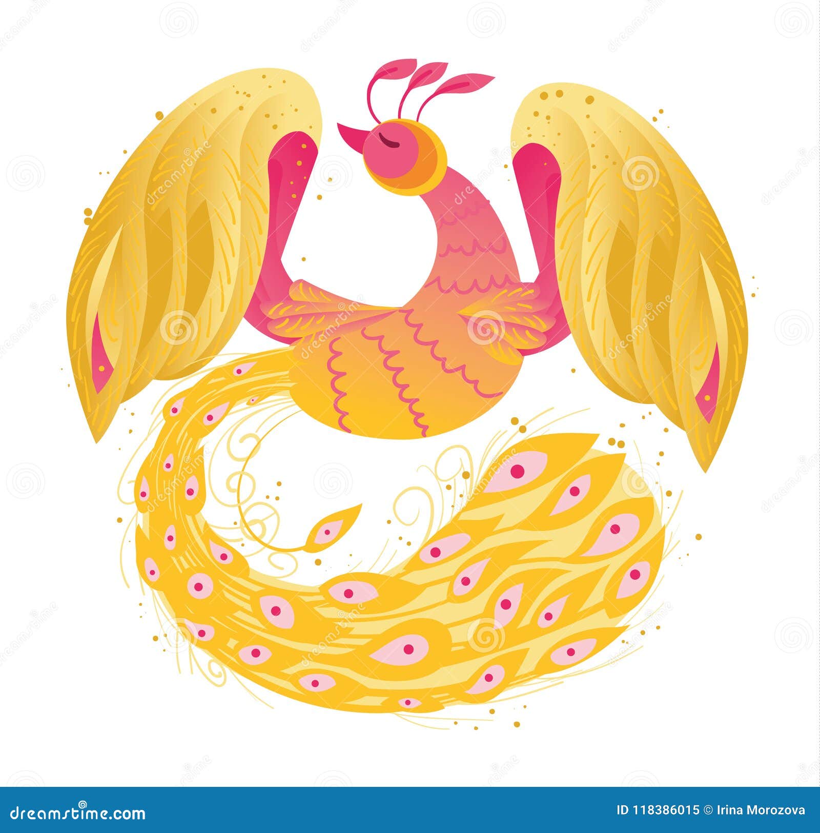 Firebird Clipart Stock Photo | CartoonDealer.com #70723434