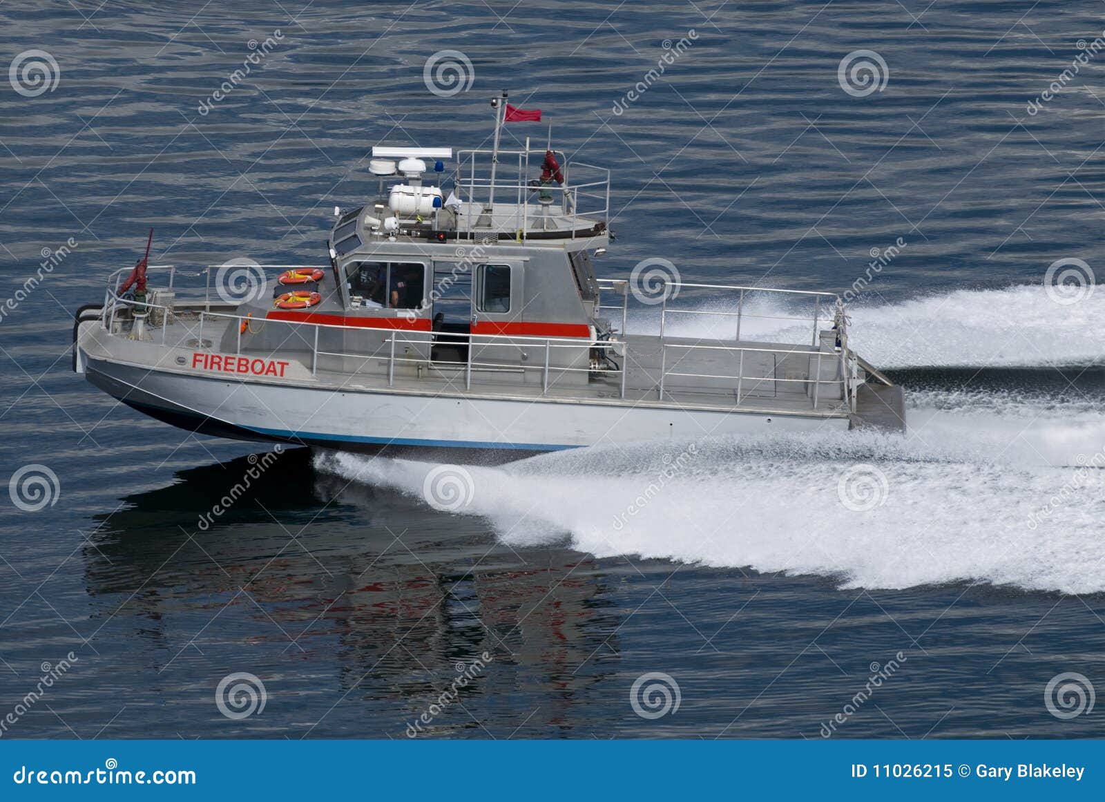 Fireboat stock image. Image of fast, nautical, radar - 11026215