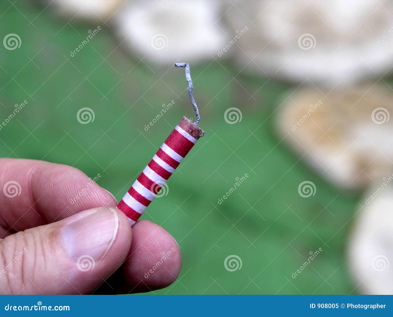 Firecracker stock image. Image of year, powder, person - 908005