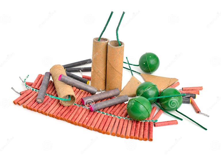 Firecracker Cracker, Noise Maker, Banger, or Bunger Stock Photo - Image ...