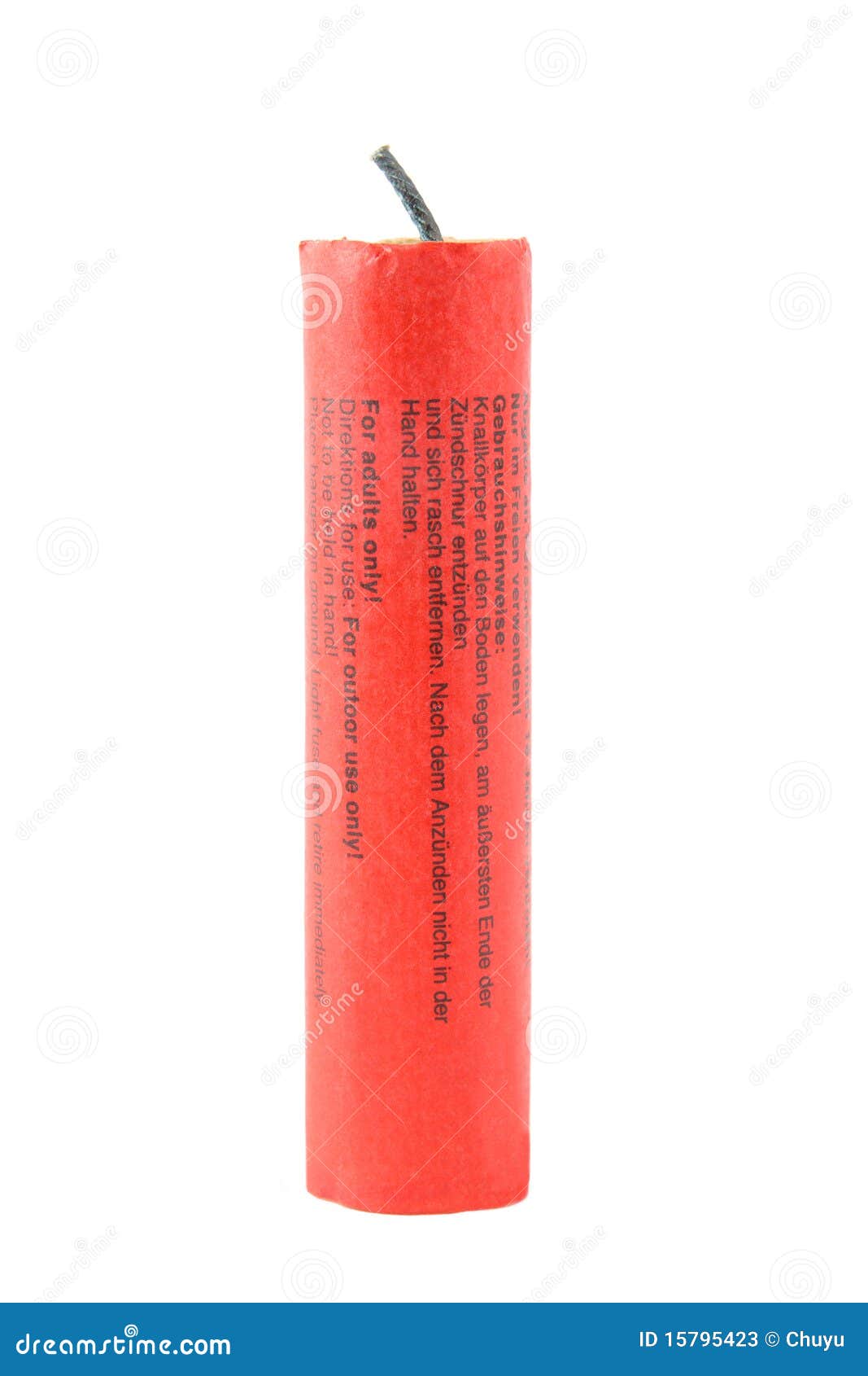 Firecracker isolated stock image. Image of firecracker - 15795423