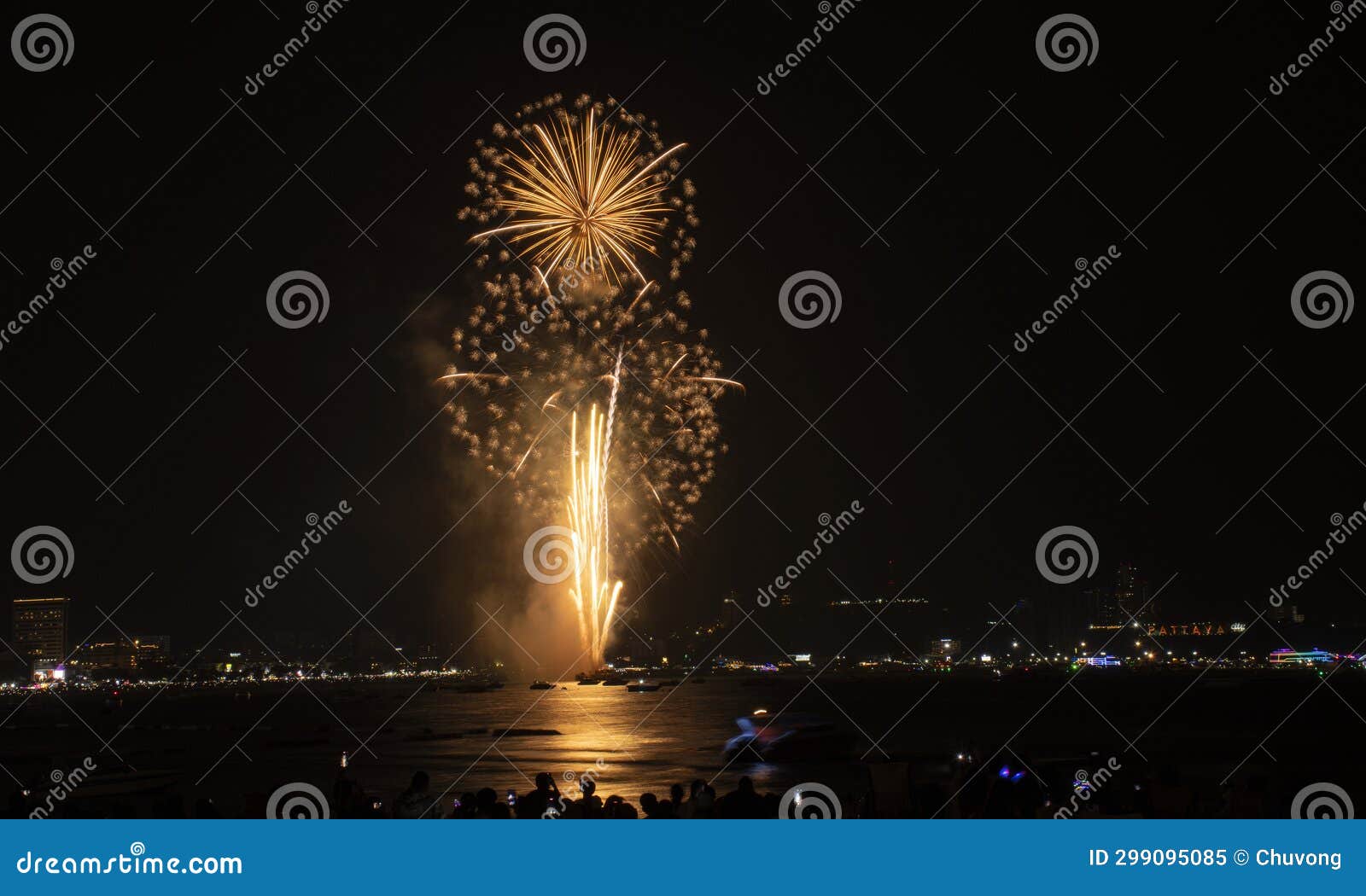 Firecracker stock image. Image of display, aerial, illuminating - 299095085