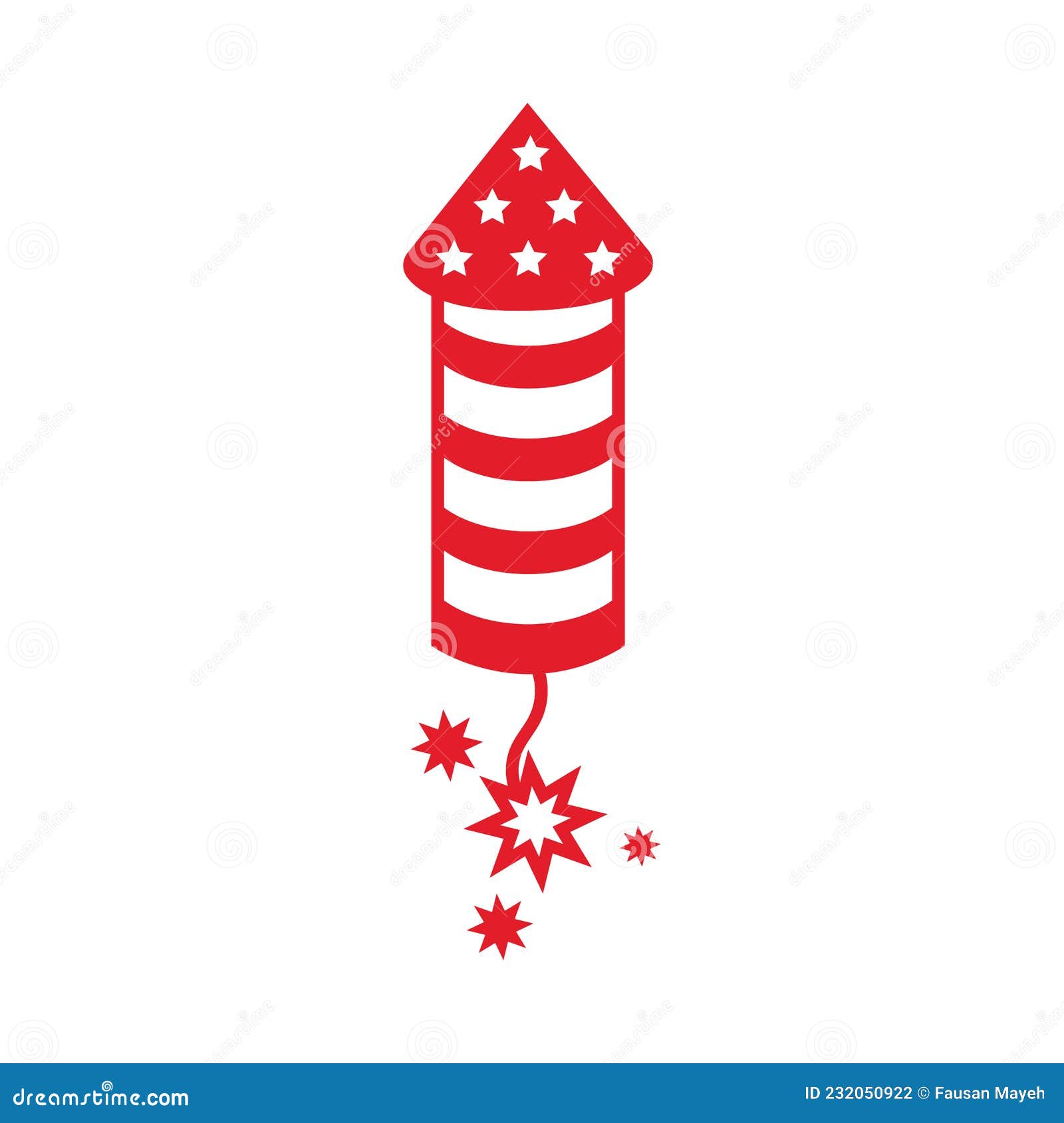 Firecrackers Firework Vector Illustration Design Stock Vector ...