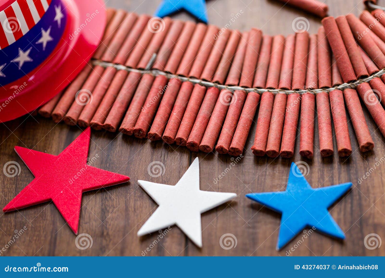 Firecrackers stock image. Image of independence, patriotism - 43274037