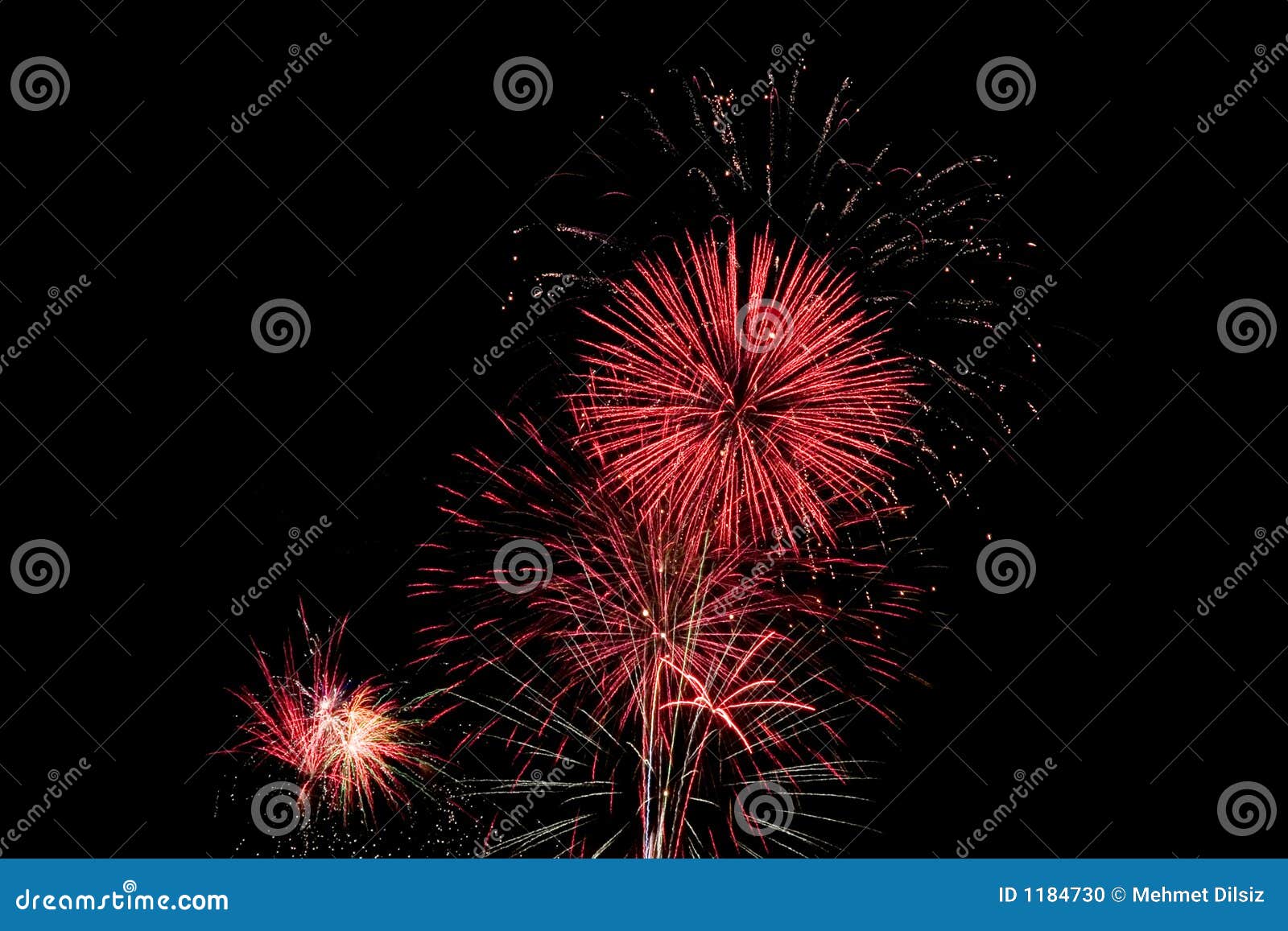 Firecrackers In The Sky Stock Photo - Image: 1184730