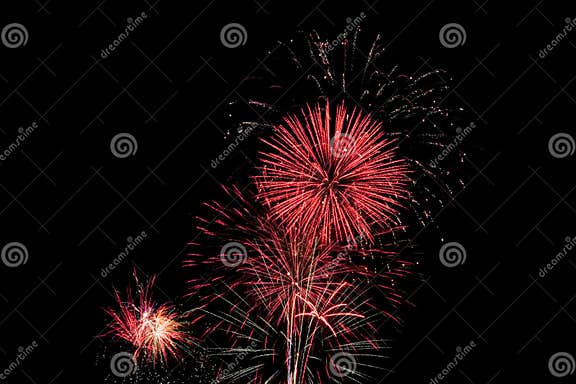 Firecrackers in the Sky stock photo. Image of independence - 1184730