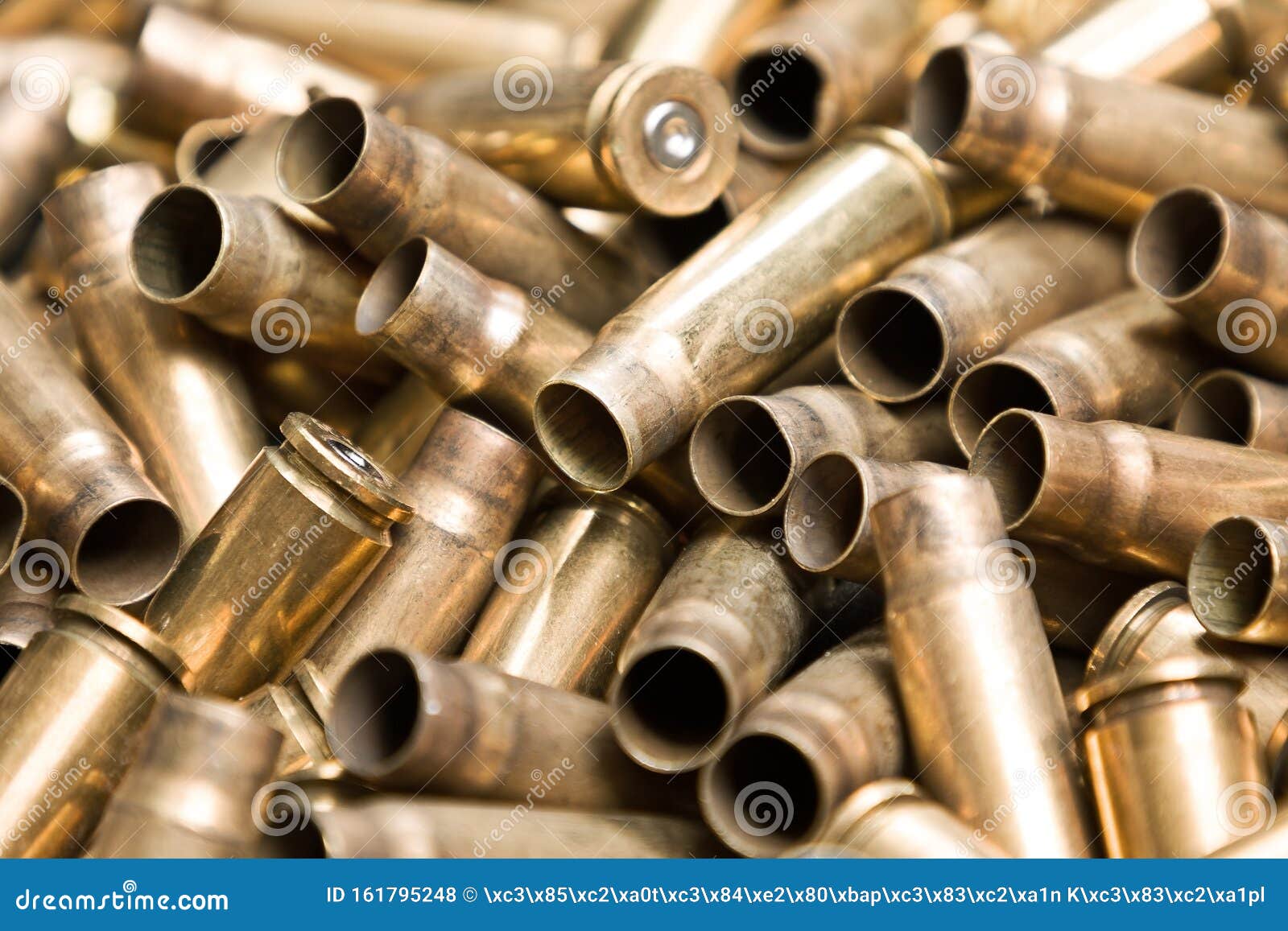 Fired ammunition stock photo. Image of defense, firearm - 161795248
