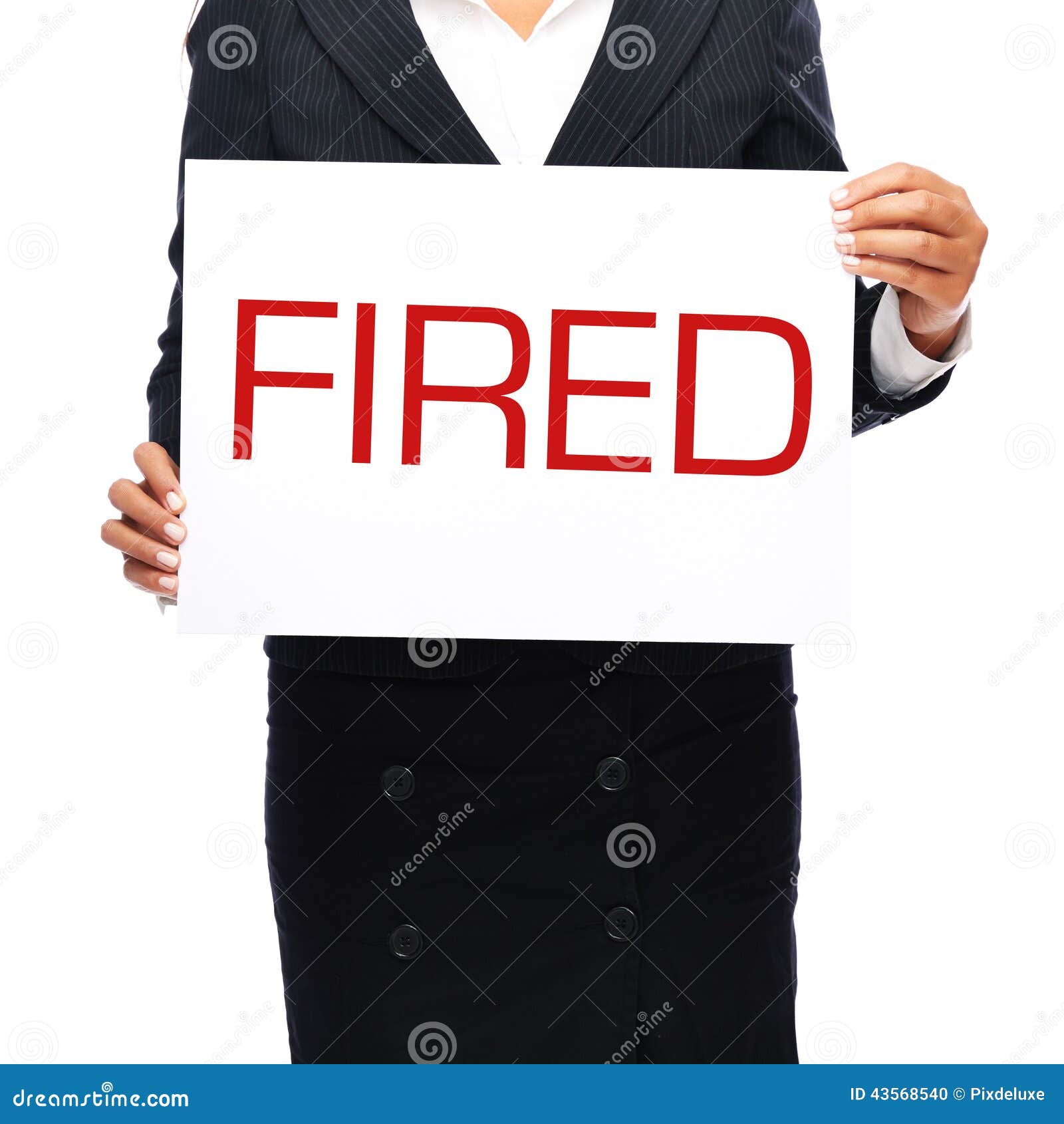 Fired stock photo. Image of opportunity, holding, issues - 43568540