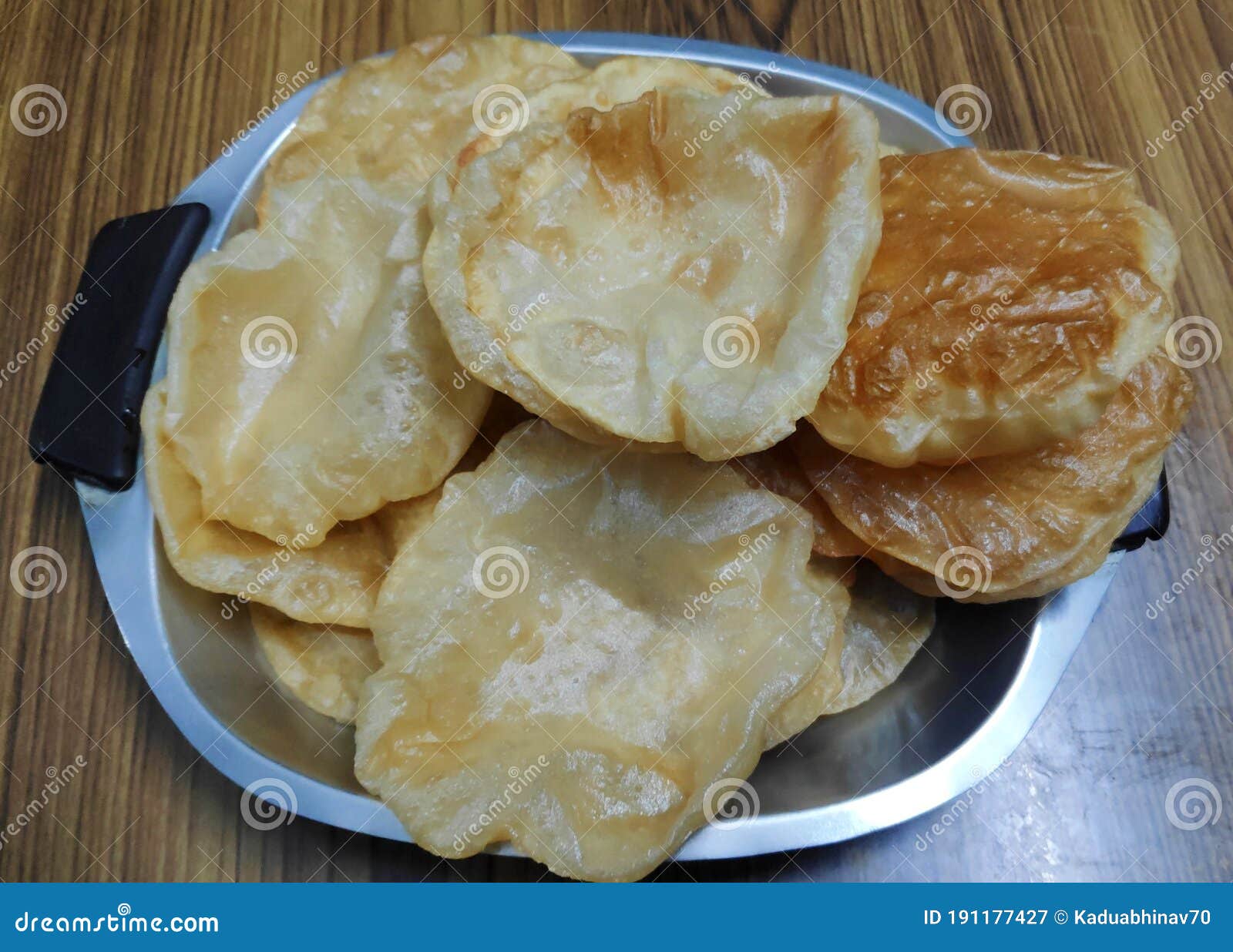 Sukhi Puri stock image. Image of bread, called, puri - 191177427
